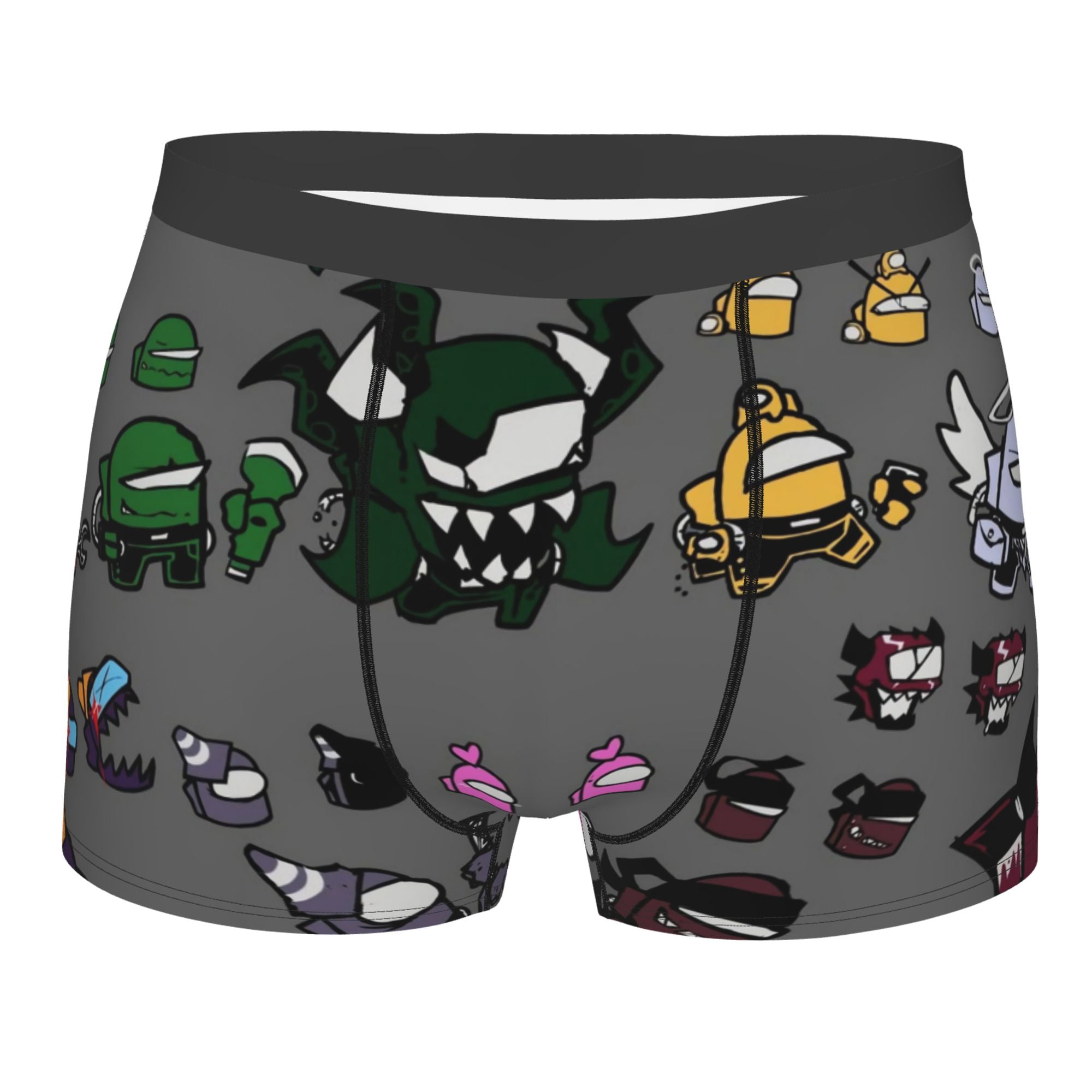 Men's Gaming Among-Us Imposter Crewmate Boxer Brief Underwear,Anti ...