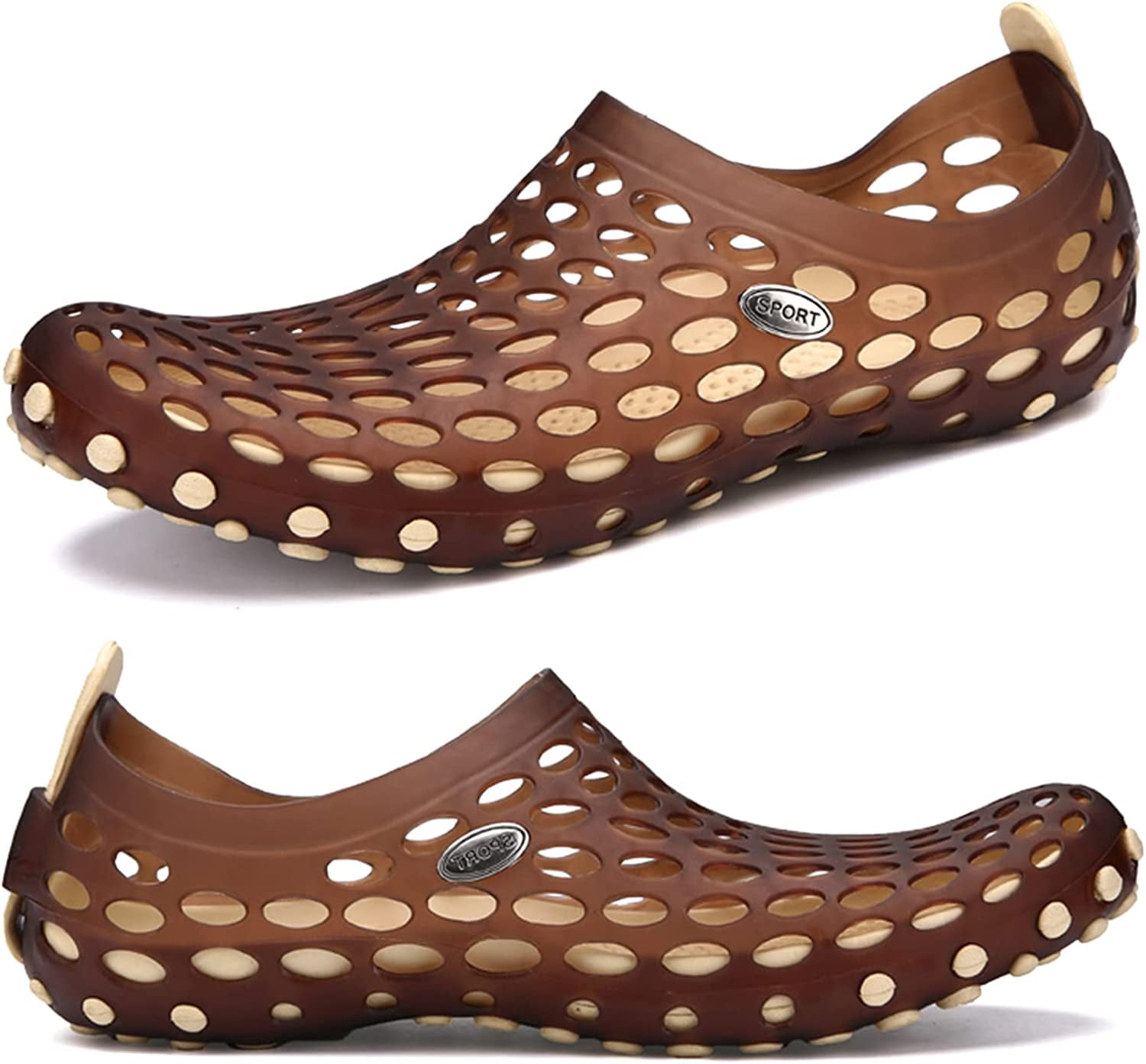 Men's Garden Clog Sandals Summer Slipper Swim Pool River Beach Water ...