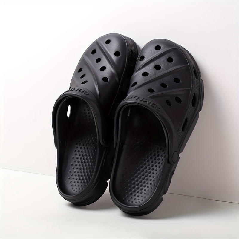 Men's Garden Clogs EVA Clogs, Slip-on Closed Toe Sandals, Soft Sole ...