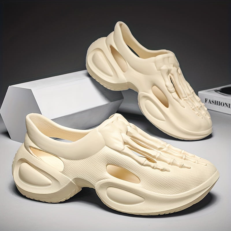 Men's Garden Clogs Stylish Claw Pattern EVA Clogs, Arch Support Clogs ...