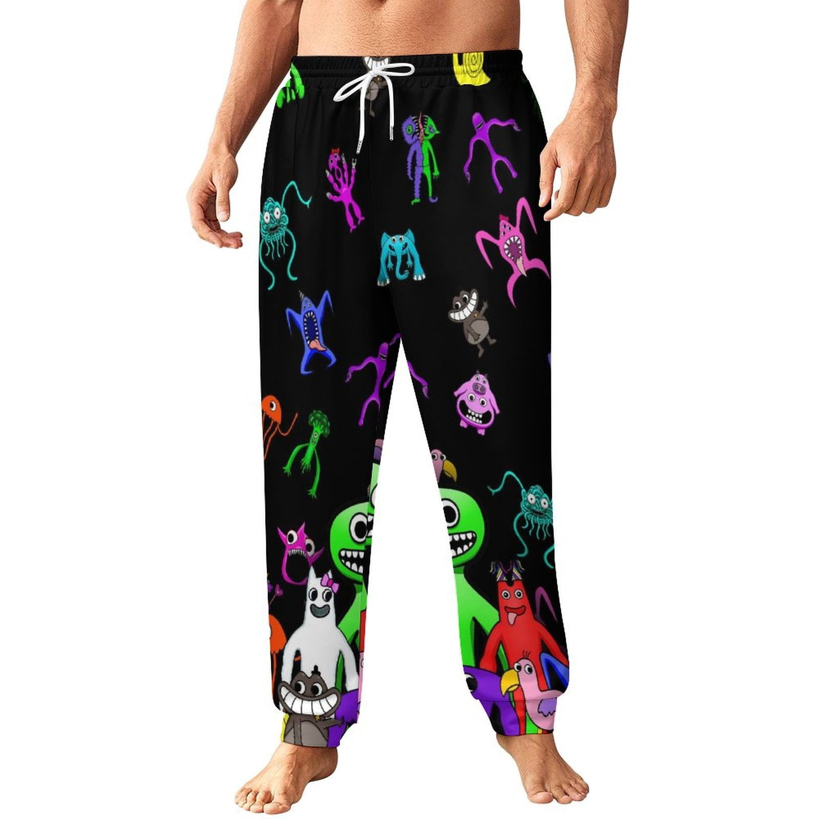Men's Garden Monster Animal Banban Jogger Sweatpants Stylish Loose ...