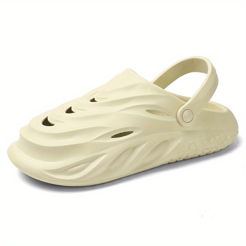 Men's Gardening Shoes Slip On Platform Clogs, Unisex Outdoor Wear ...