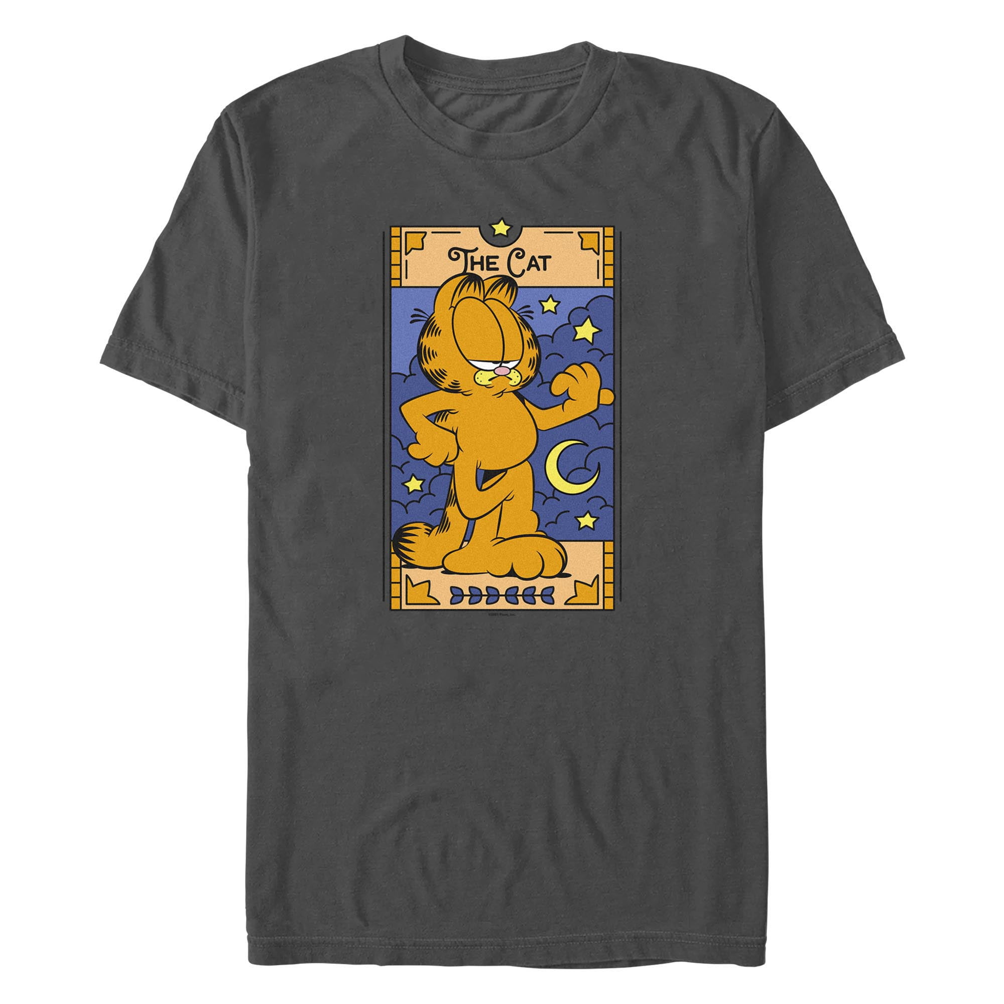 Men's Garfield The Cat Tarot Card Graphic T-Shirt - Walmart.com