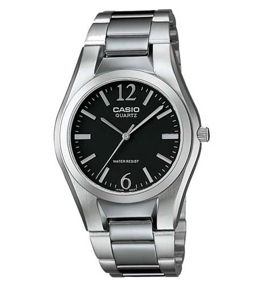 Men's General Watch Quartz Mineral Crystal MTP-1253D-1A - Walmart.com