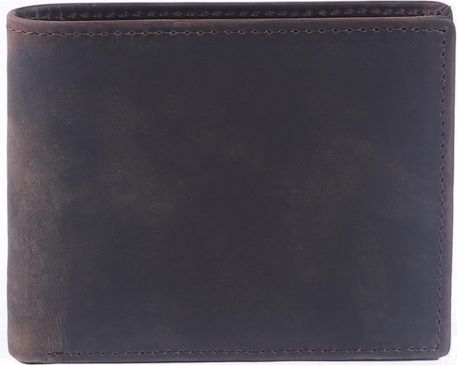 Men's Genuine Leather Slim Bifold Wallet Soft Leather Wallet for Men ...