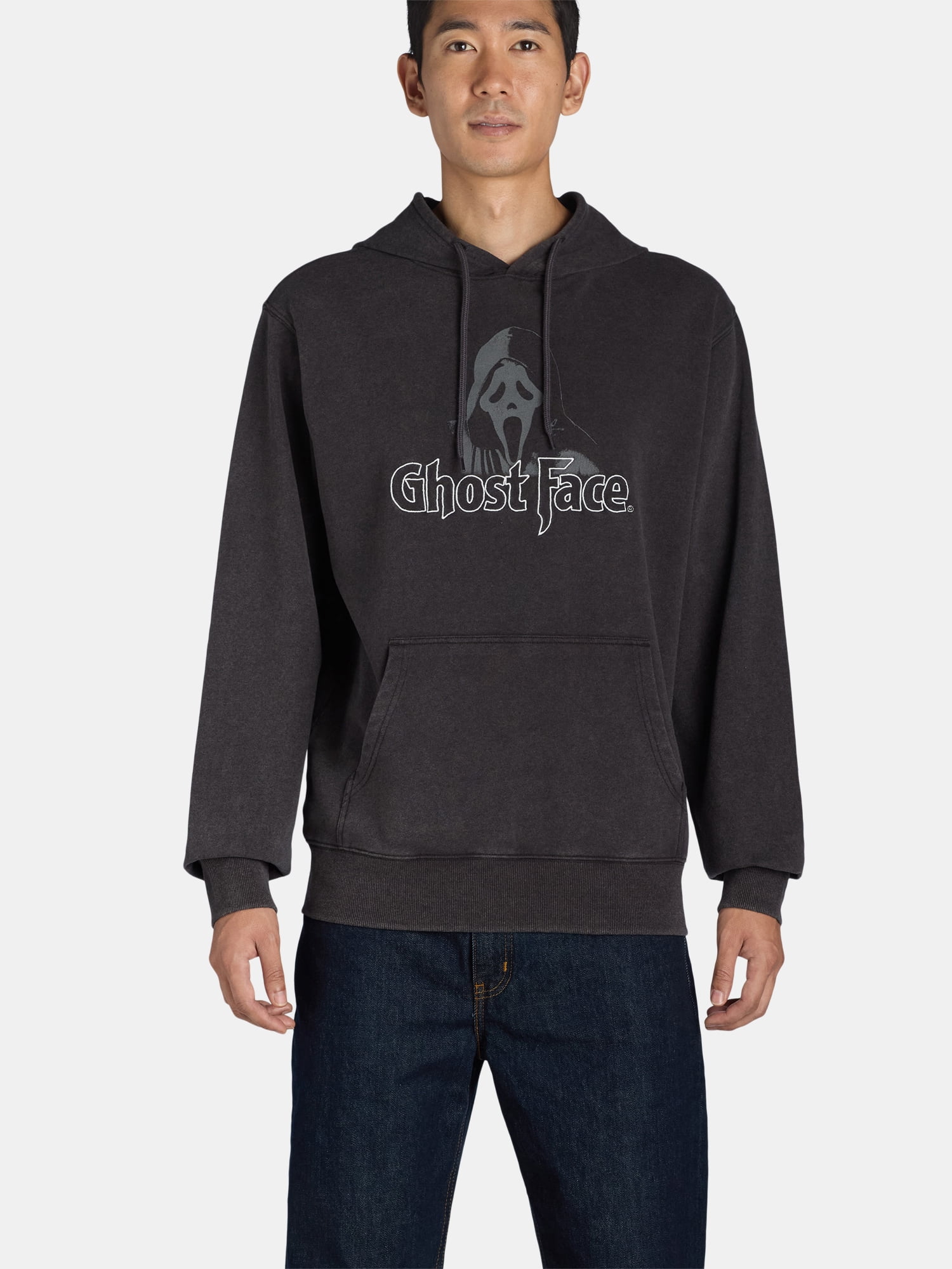 Ghost Face Men's & Big Men's Graphic Hoodie Sweatshirt, Size XS-3XL ...