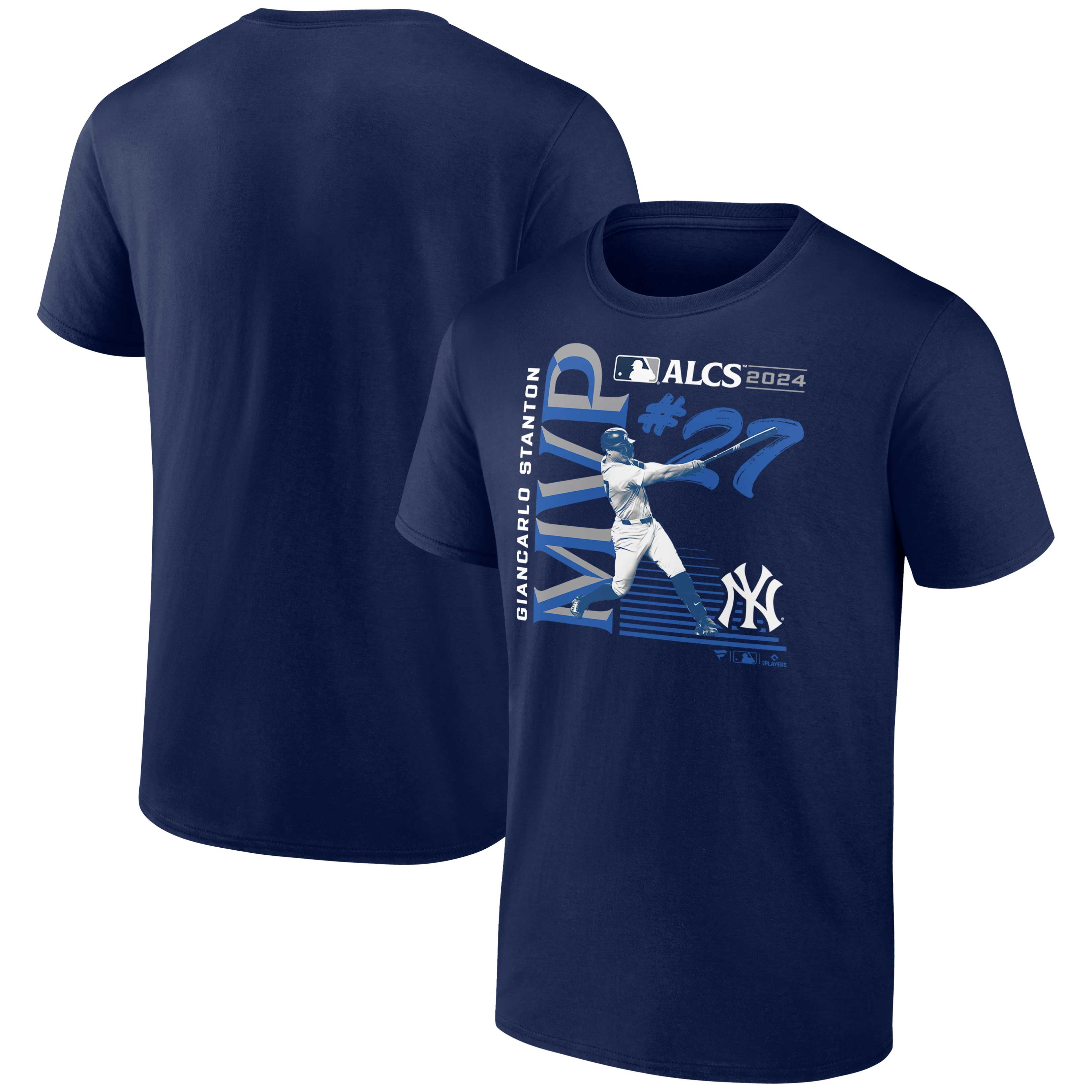 Men's Giancarlo Stanton Navy New York Yankees 2024 American League ...