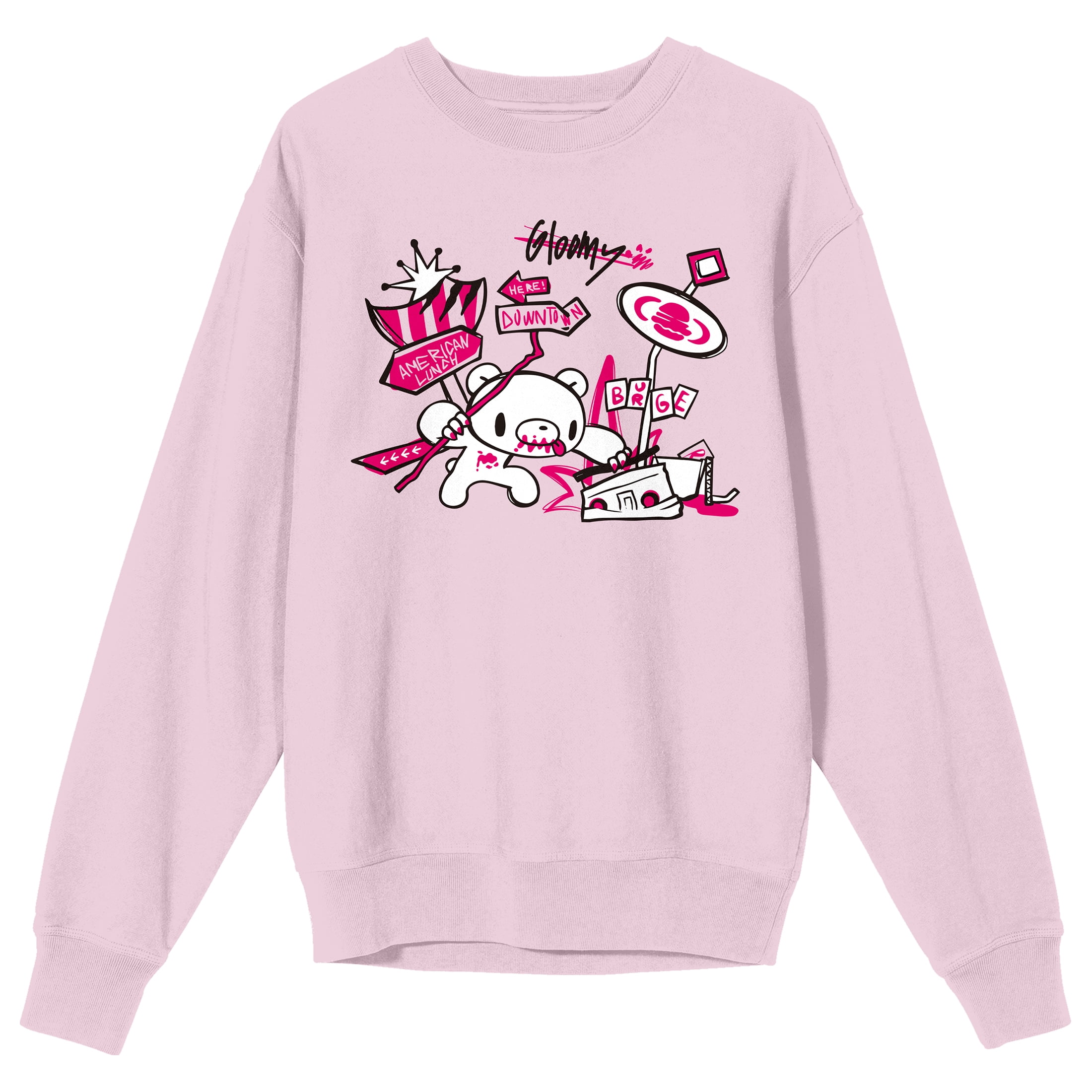 Gloomy Bear Retro American Burger shops streets smash by gloomy bear on ...