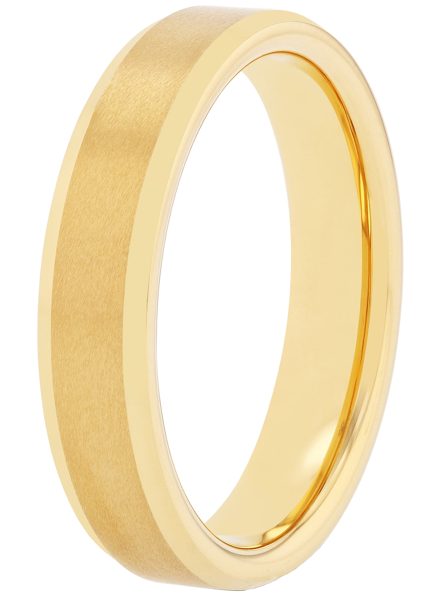 Free Shipping! Brilliance Fine Jewelry Men's Gold-Tone Tungsten 5mm ...