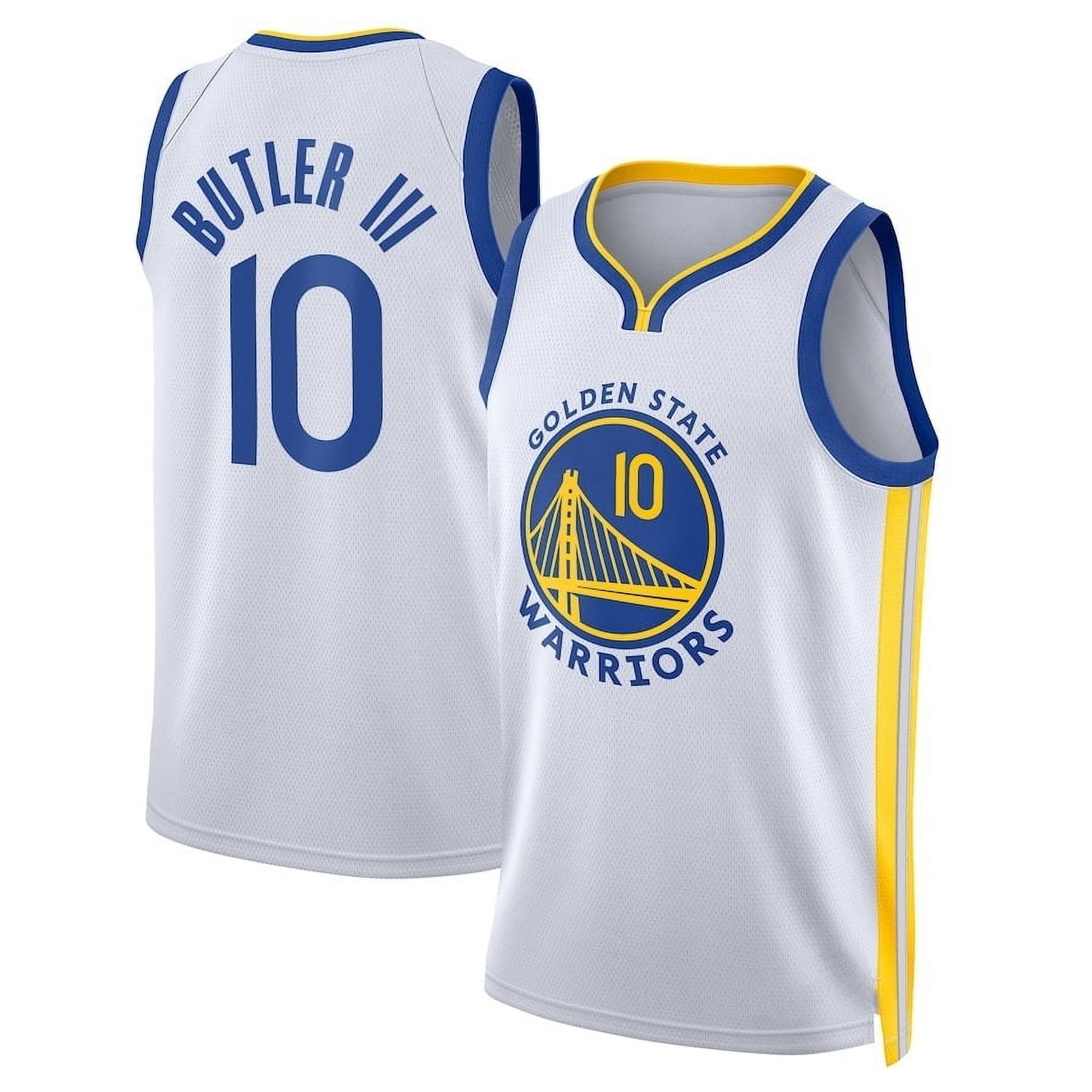 Men's Golden State W #10 Jimmy Butler III Shirts Player Performance Top ...