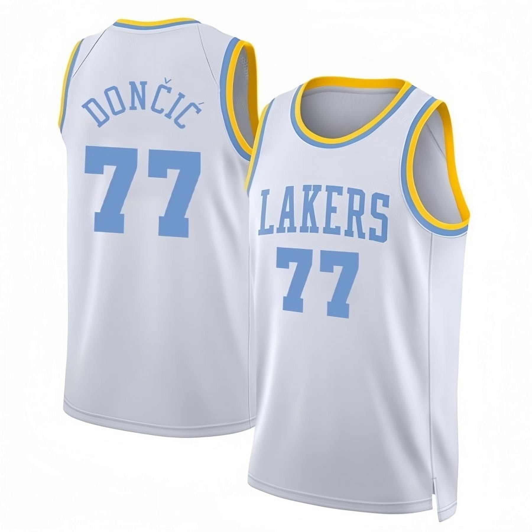 Men's Los Angeles L #77 Luka Dončić Sport Shirts Basketball Sport Jersey Fan Gift Tee - Walmart.com