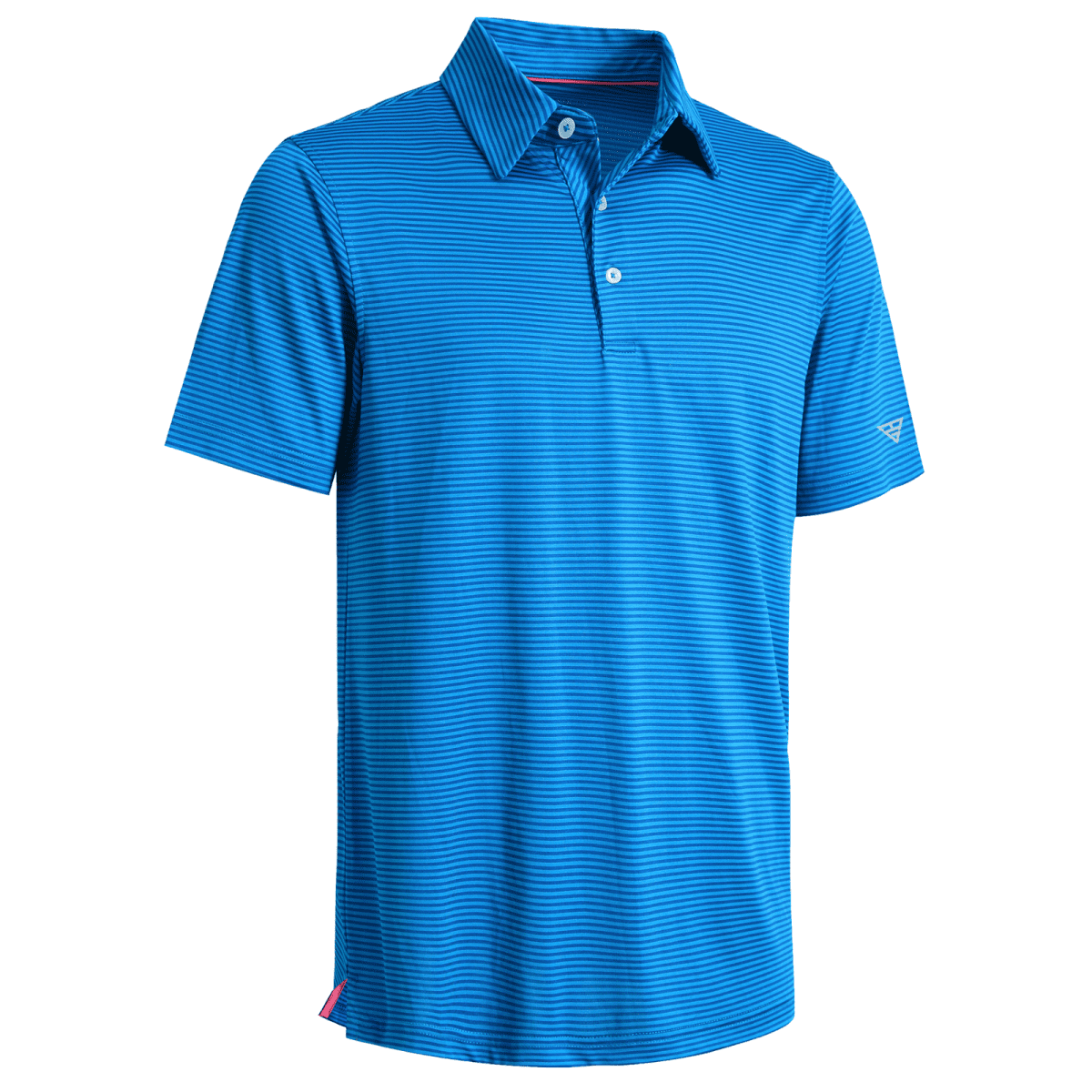 Men's Golf Polo Shirts Short Sleeve Striped Performance Moisture ...