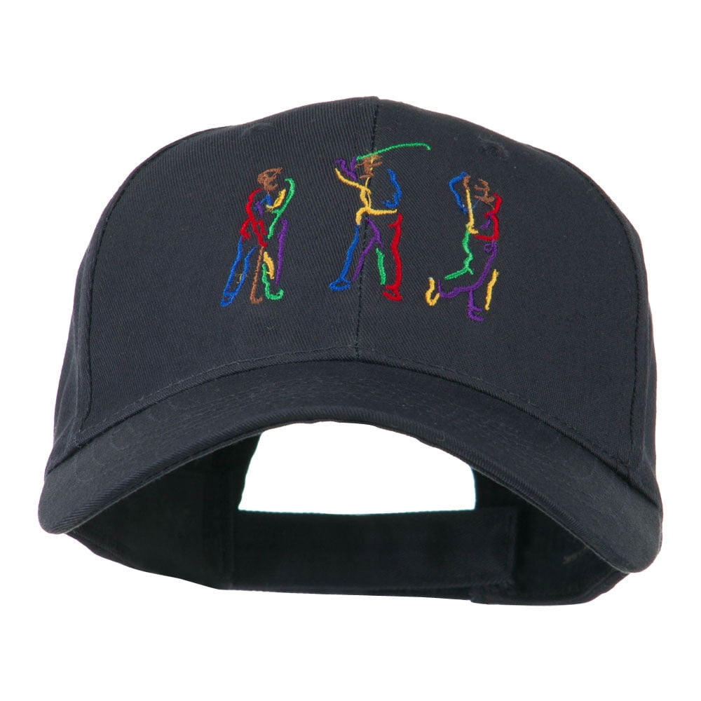 Men's Golf Sequence Embroidered Cap - Navy OSFM - Walmart.com