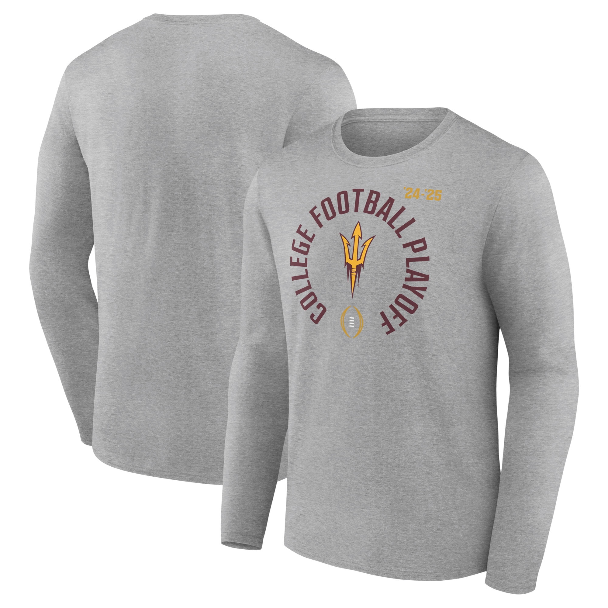 Men's Gray Arizona State Sun Devils 2024 College Football Playoff Long ...