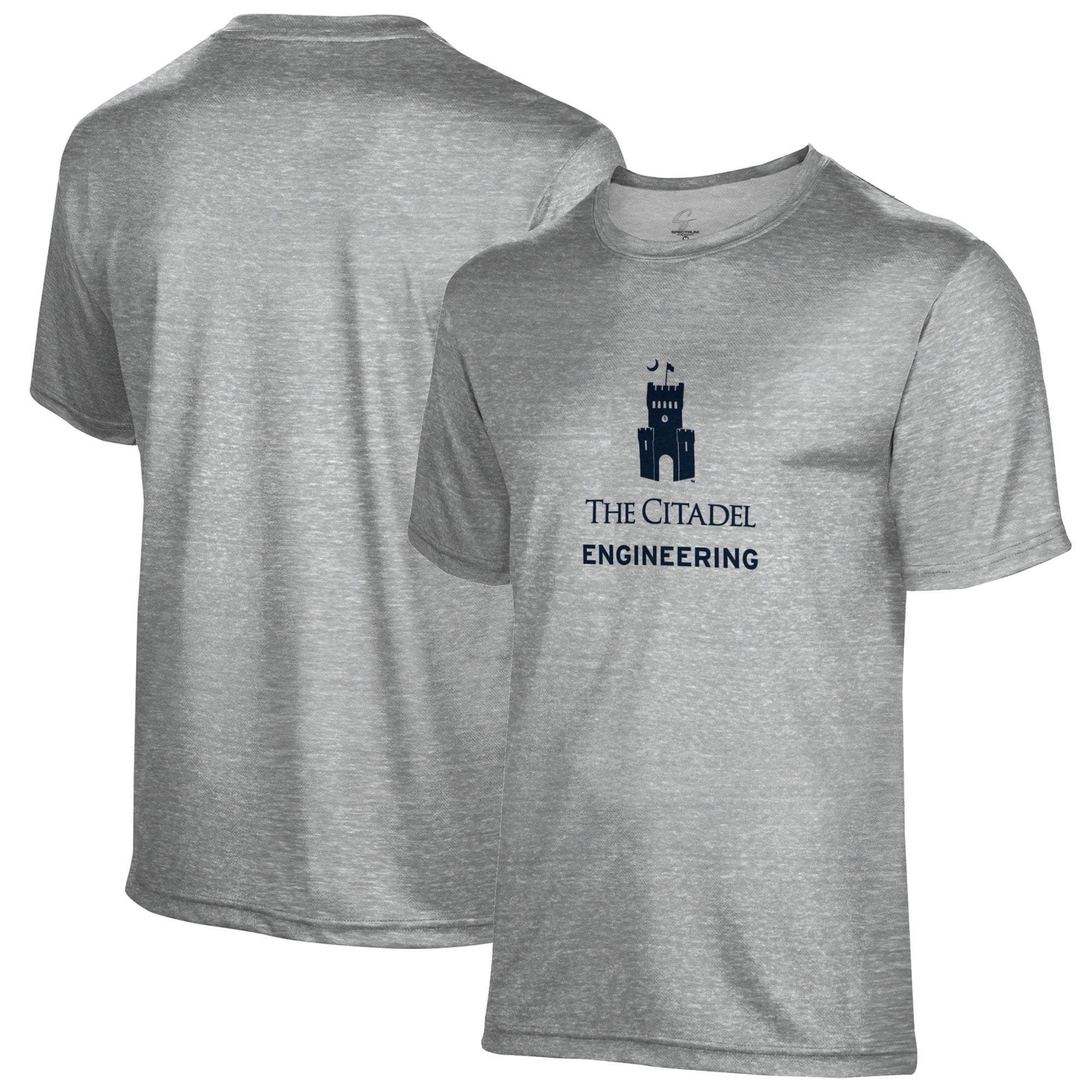 Men's Gray Citadel Bulldogs Engineering Name Drop T-Shirt - Walmart.com