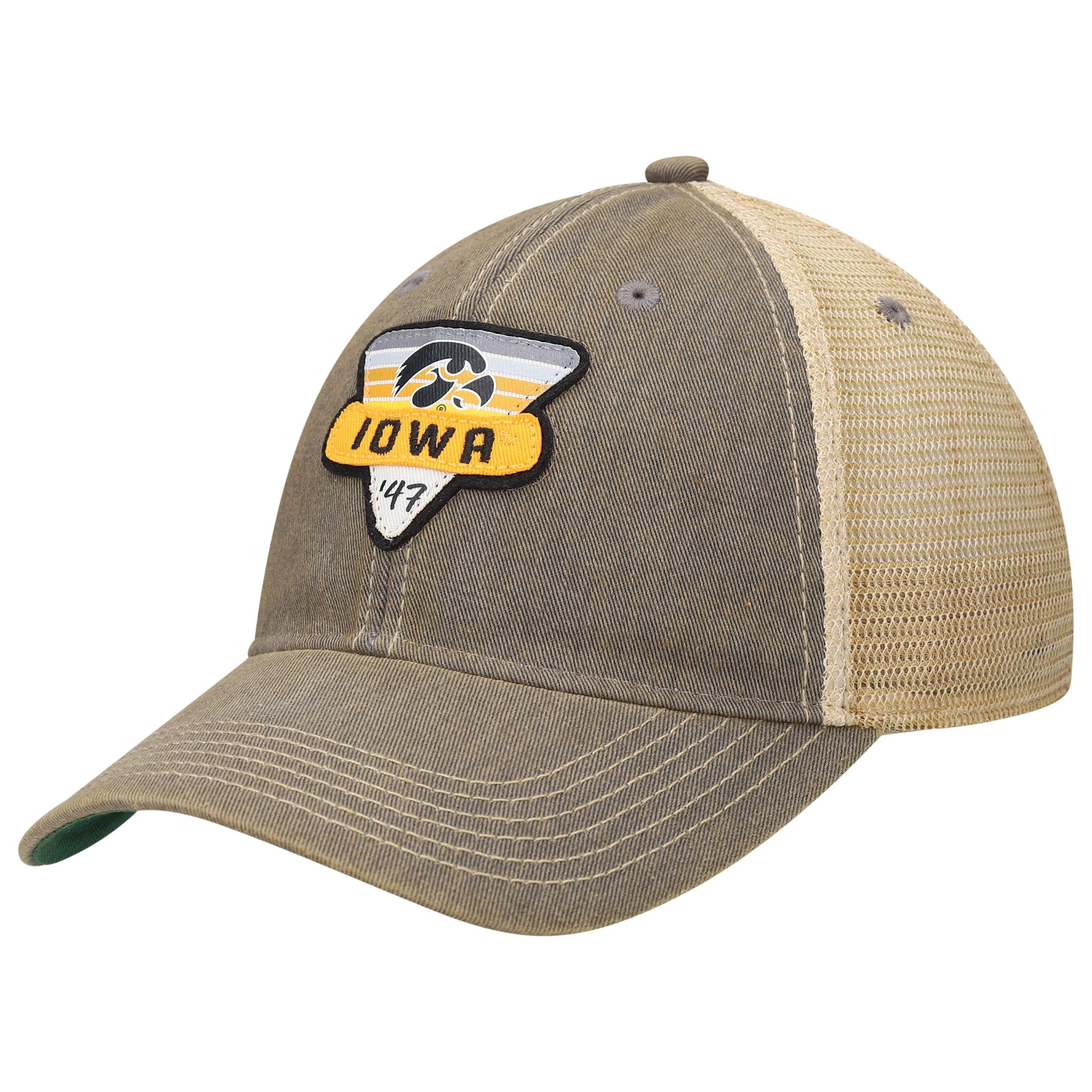 Men's Gray Iowa Hawkeyes Legacy Point Old Favorite Trucker Snapback Hat ...