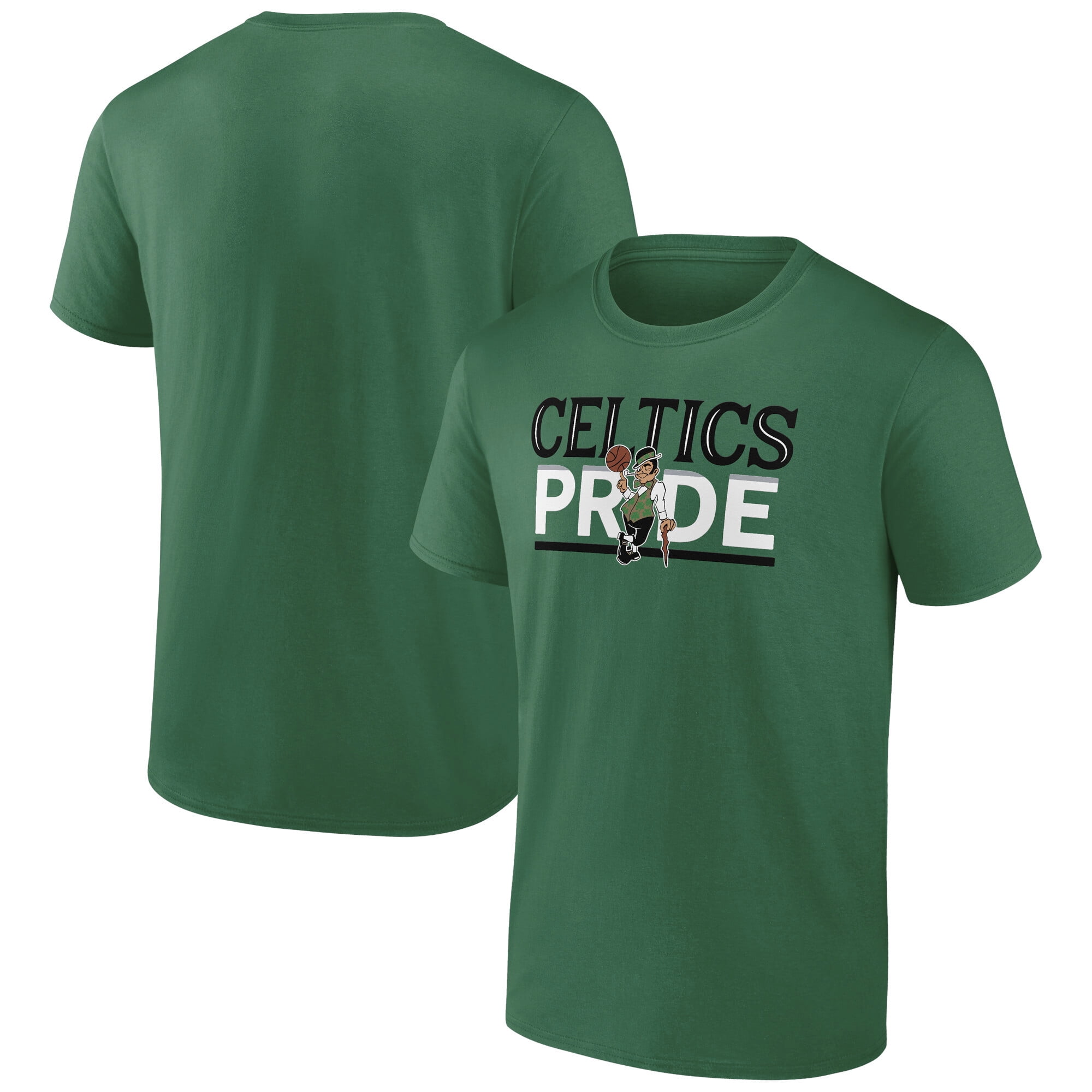 Men's Green Boston Celtics Bounce Pass Cotton T-Shirt - Walmart.com