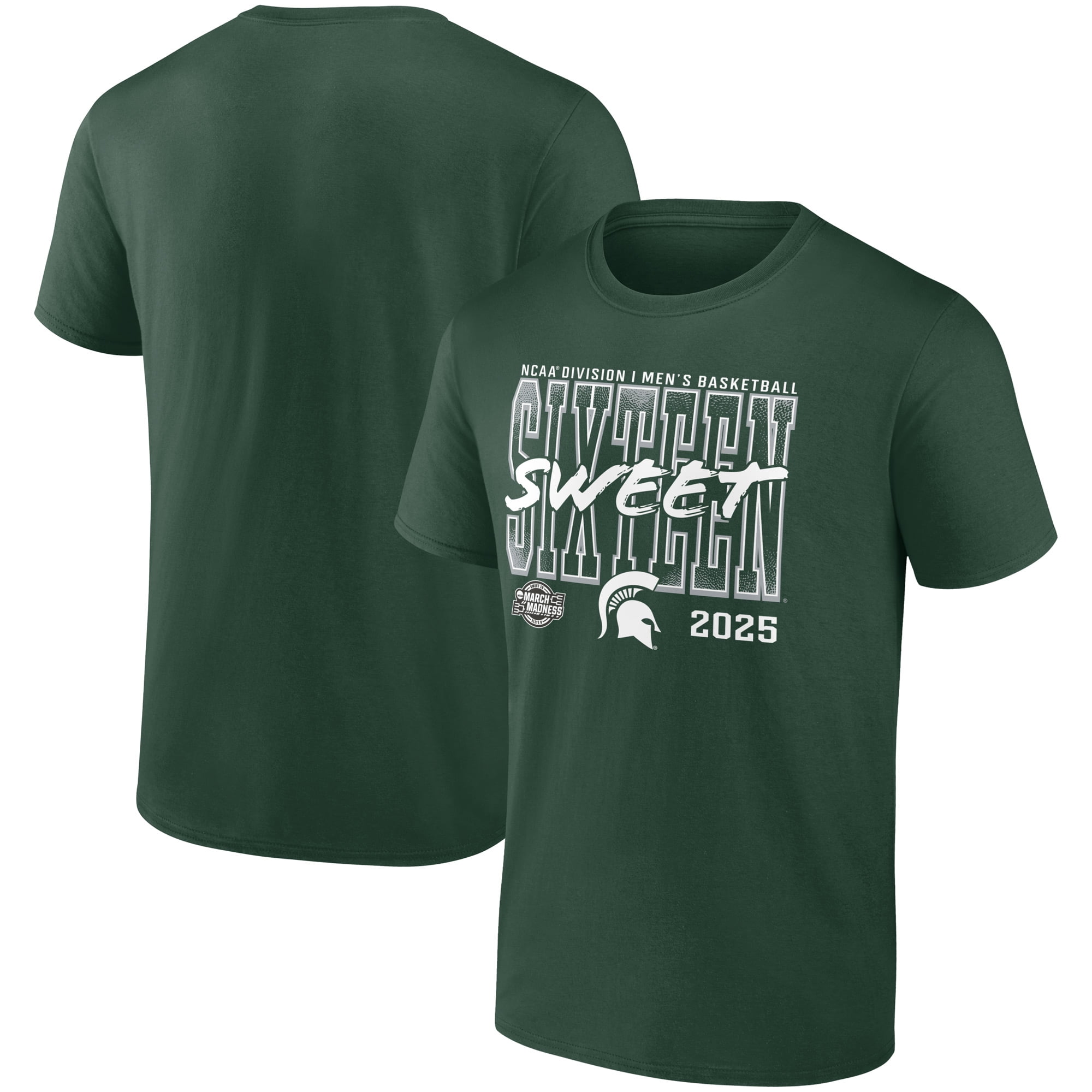 Men's Green Michigan State Spartans 2025 NCAA Men's Basketball ...