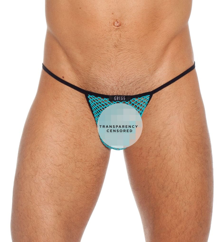 Men's Gregg Homme 110214 Beyond Doubt G-String (Aqua S) - Walmart.com