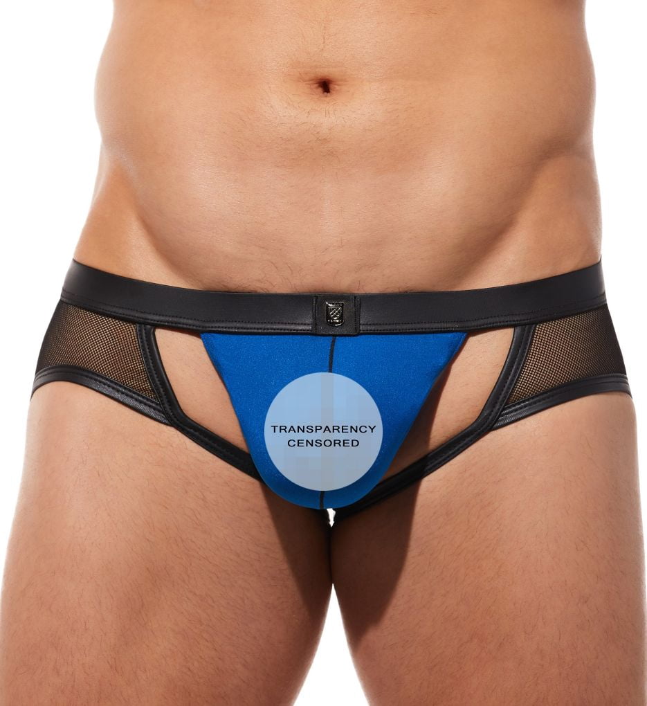 Men's Gregg Homme 190703 Ring My Bell Crotchless Brief with C-Ring (Royal L) - Walmart.com