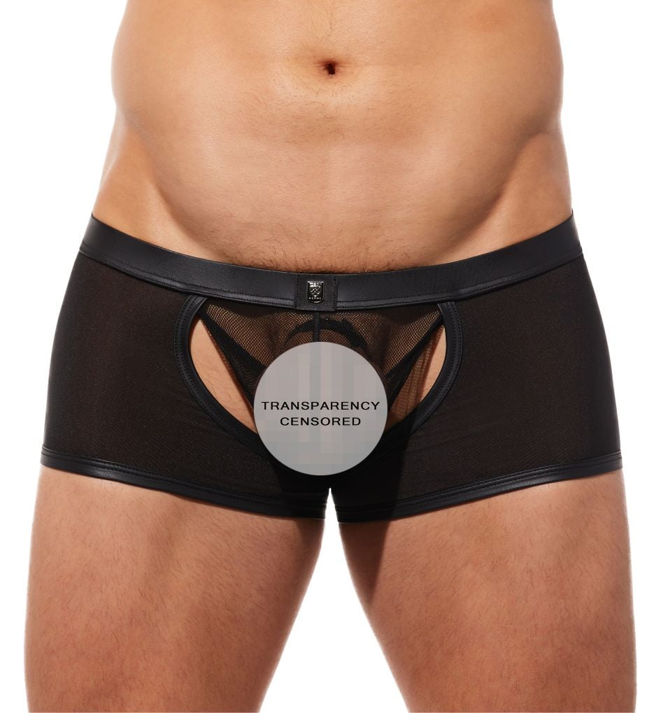 Men's Gregg Homme 190705 Ring My Bell Crotchless Trunk with C-Ring (Black XL) - Walmart.com