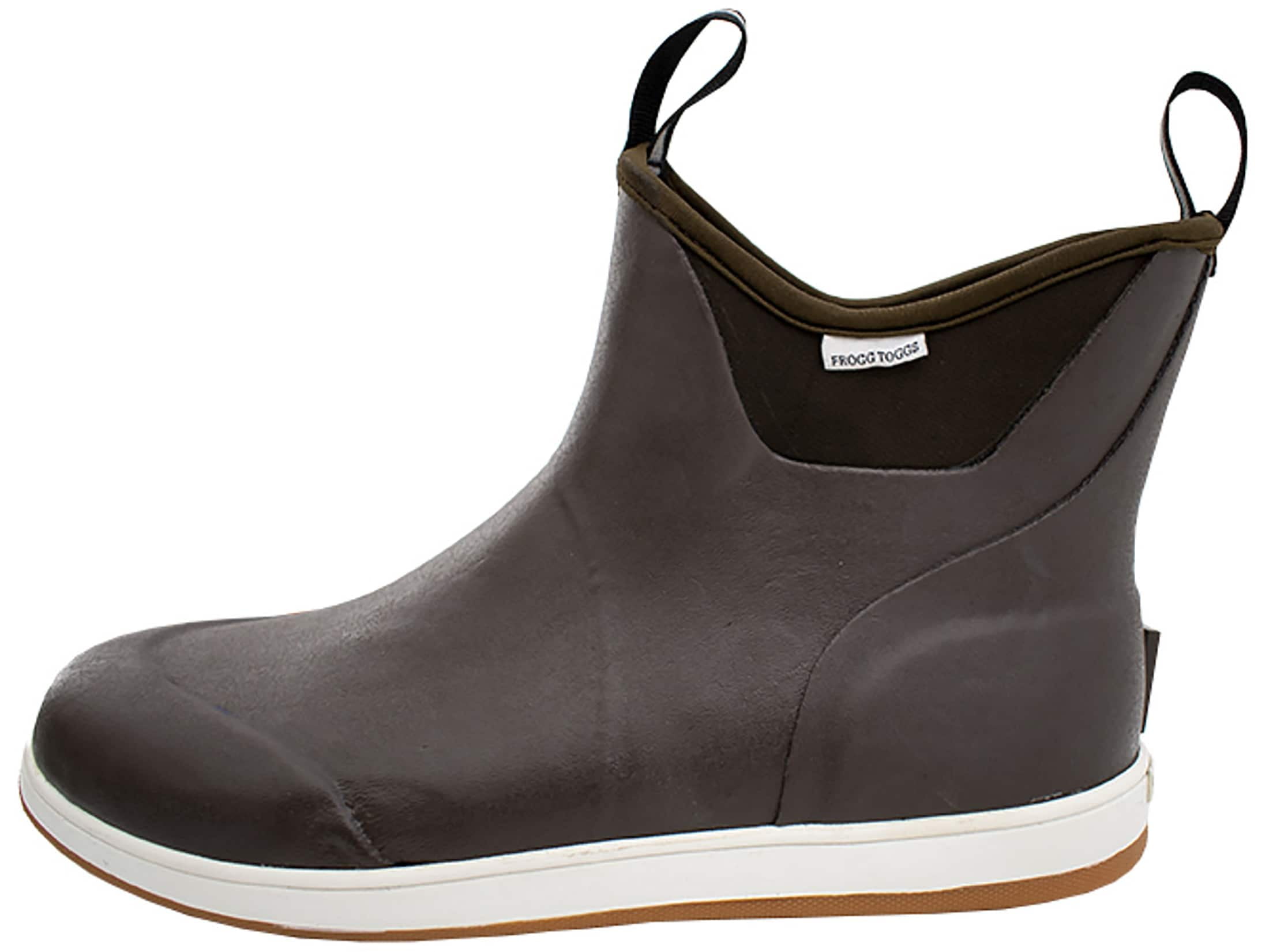 Frogg Toggs Grinder Deck Boots Rubber Brown Men's 12 D - Walmart.com