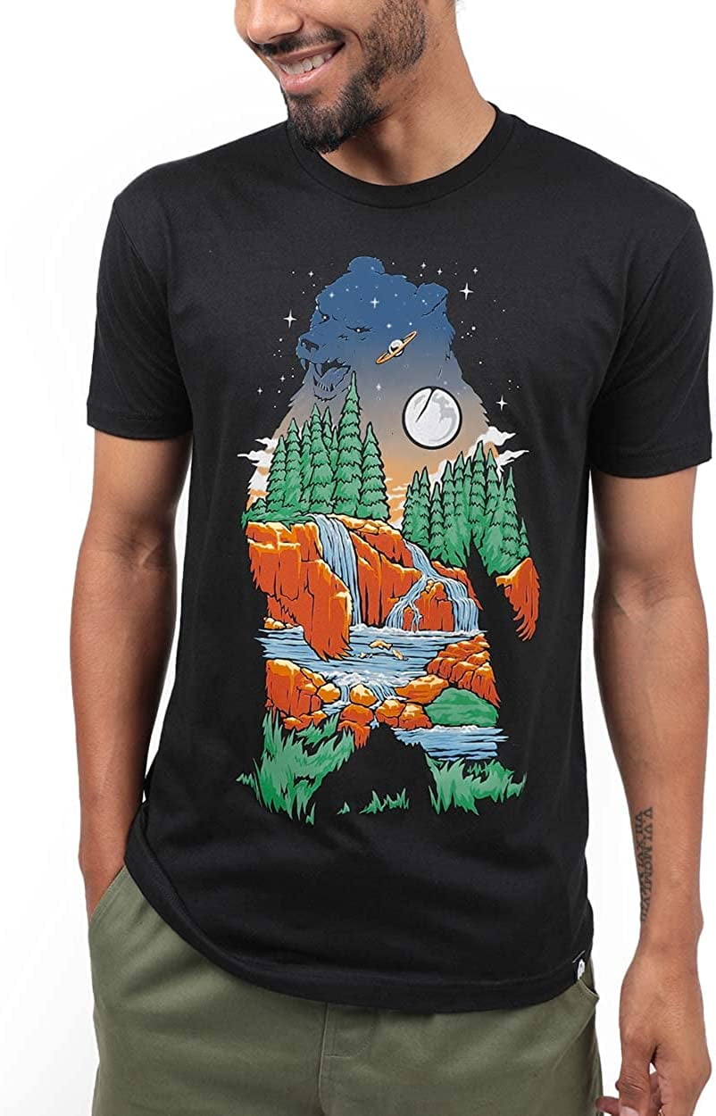 Men's Grizzly Instincts Graphic Tees for Men S - 4XL - Walmart.com