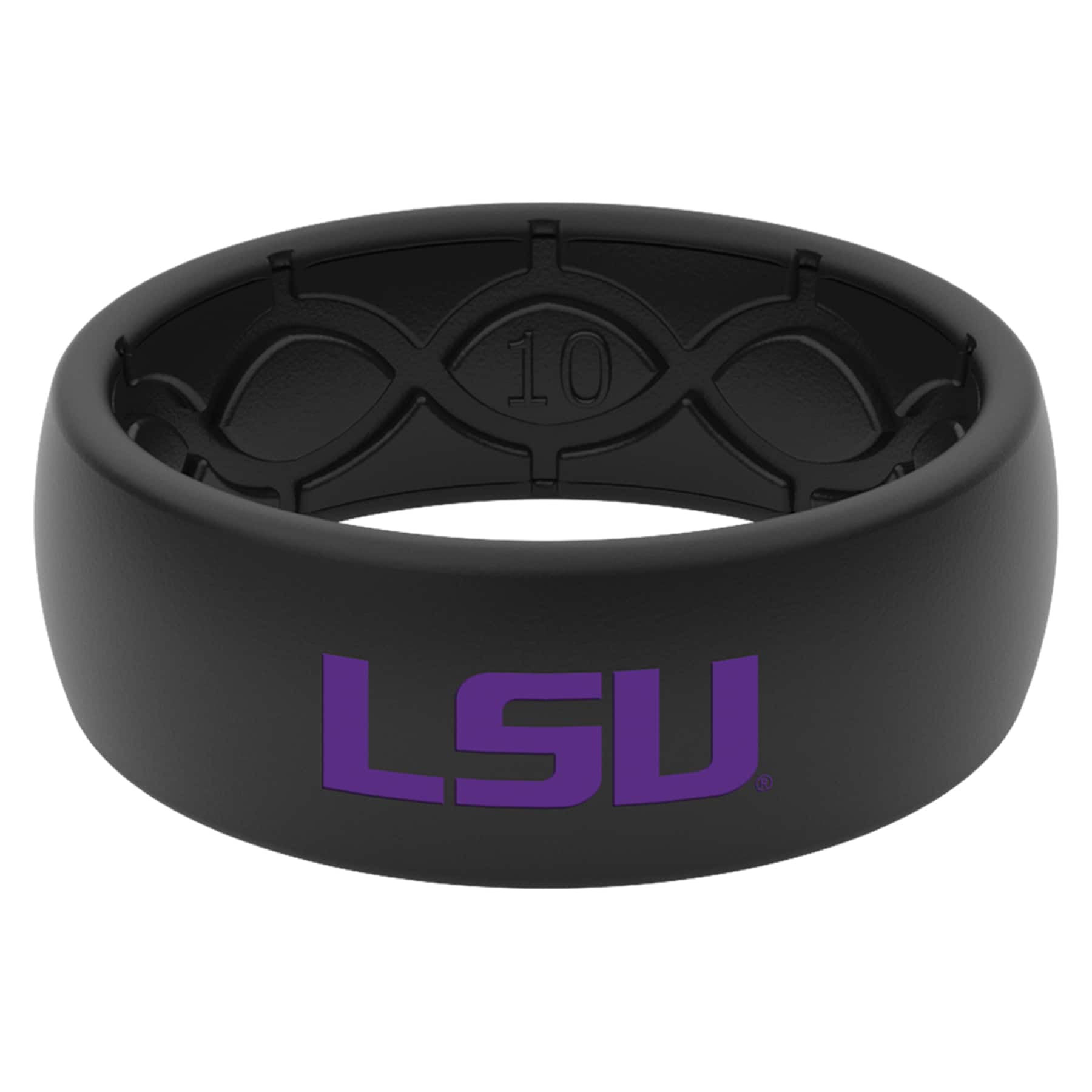Men's Groove Life Black LSU Tigers Original Ring - Walmart.com
