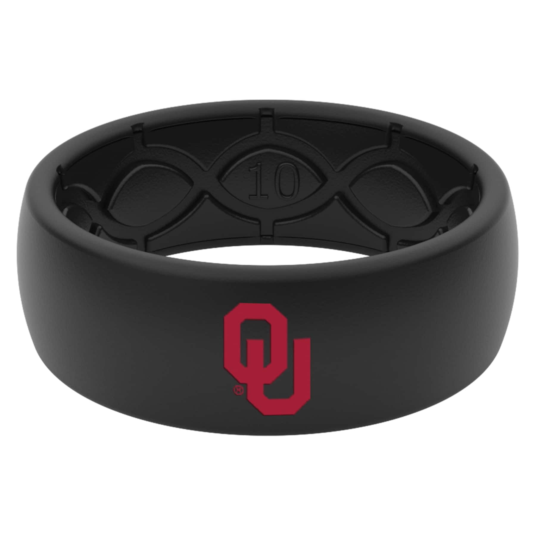 Men's Groove Life Black Oklahoma Sooners Original Ring - Walmart.com