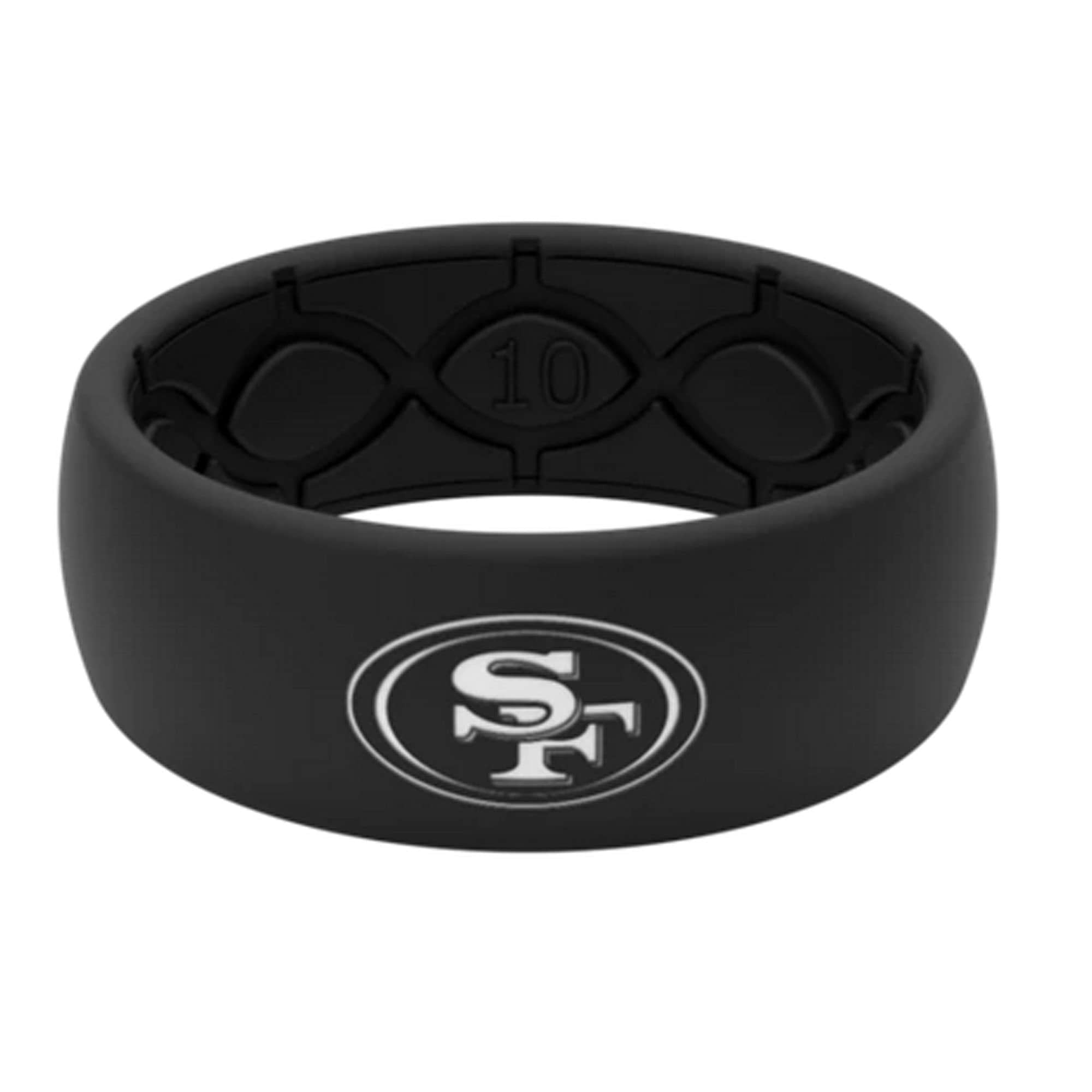 Men's Groove Life Black San Francisco 49ers Original Ring - Walmart.com