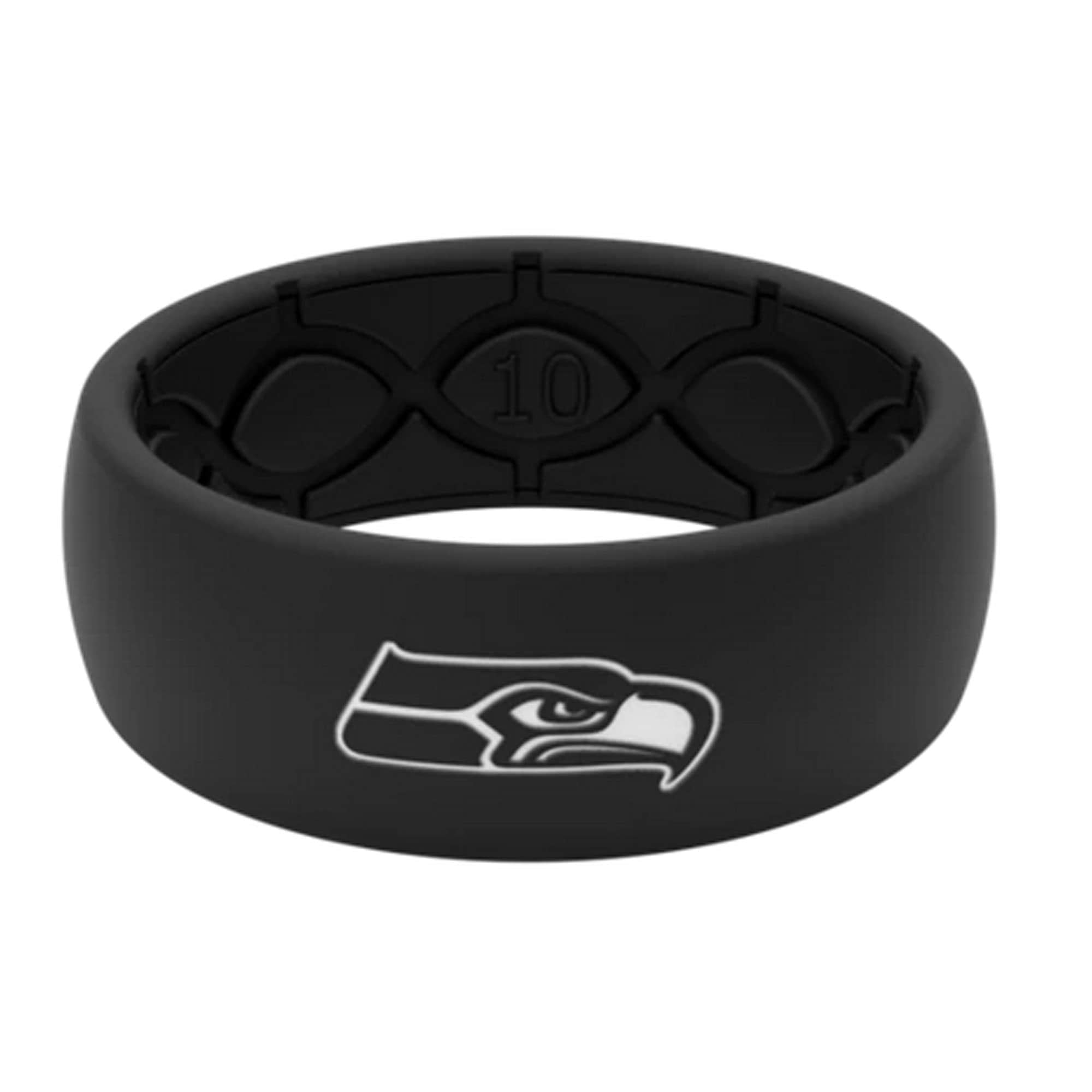 Men's Groove Life Black Seattle Seahawks Original Ring - Walmart.com