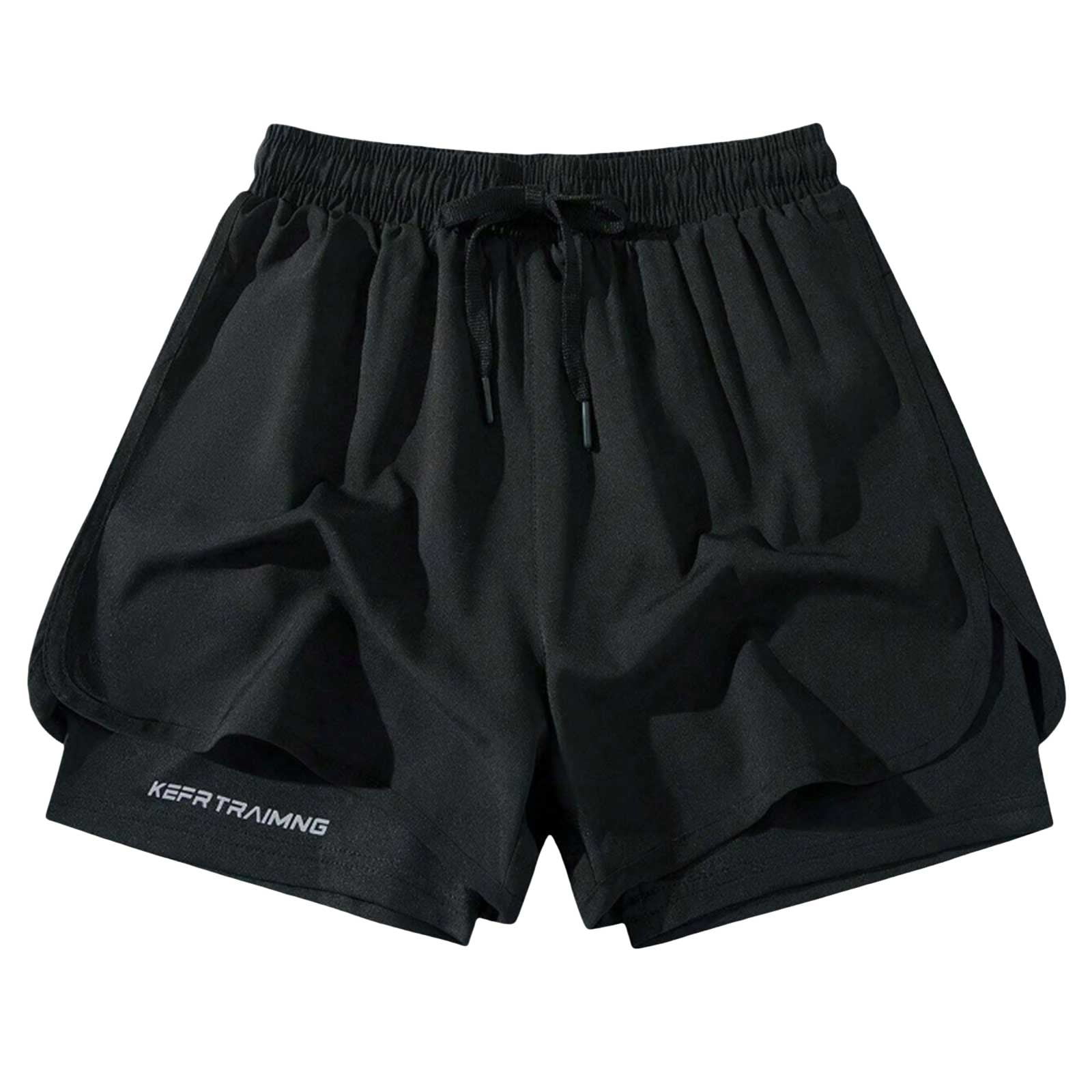 Men's Gym Shorts with Liner - 5” Lightweight Running Shorts Mesh ...