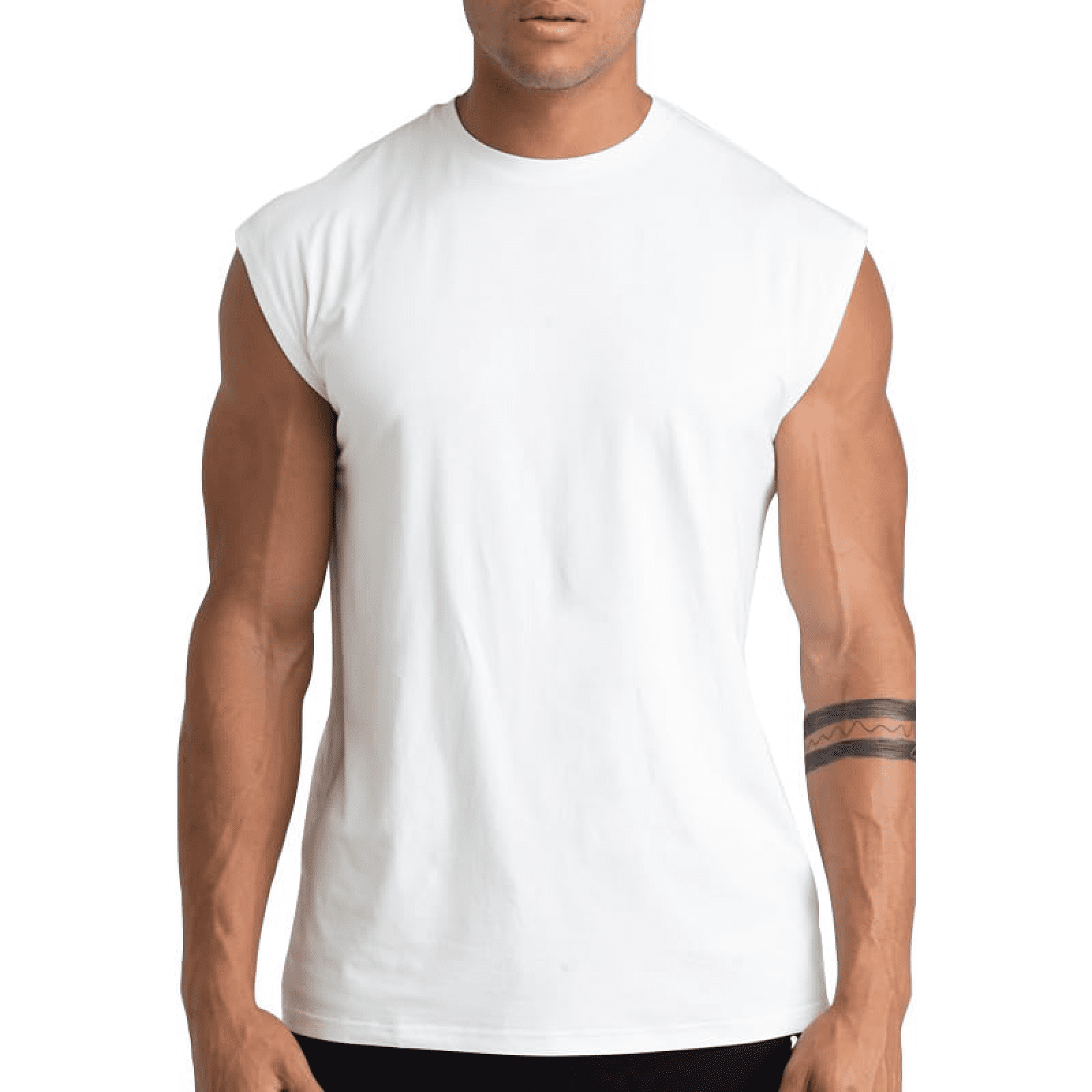 Men's Gym Tank Tops Workout Sleeveless T-Shirts Athletic Muscle Tank ...