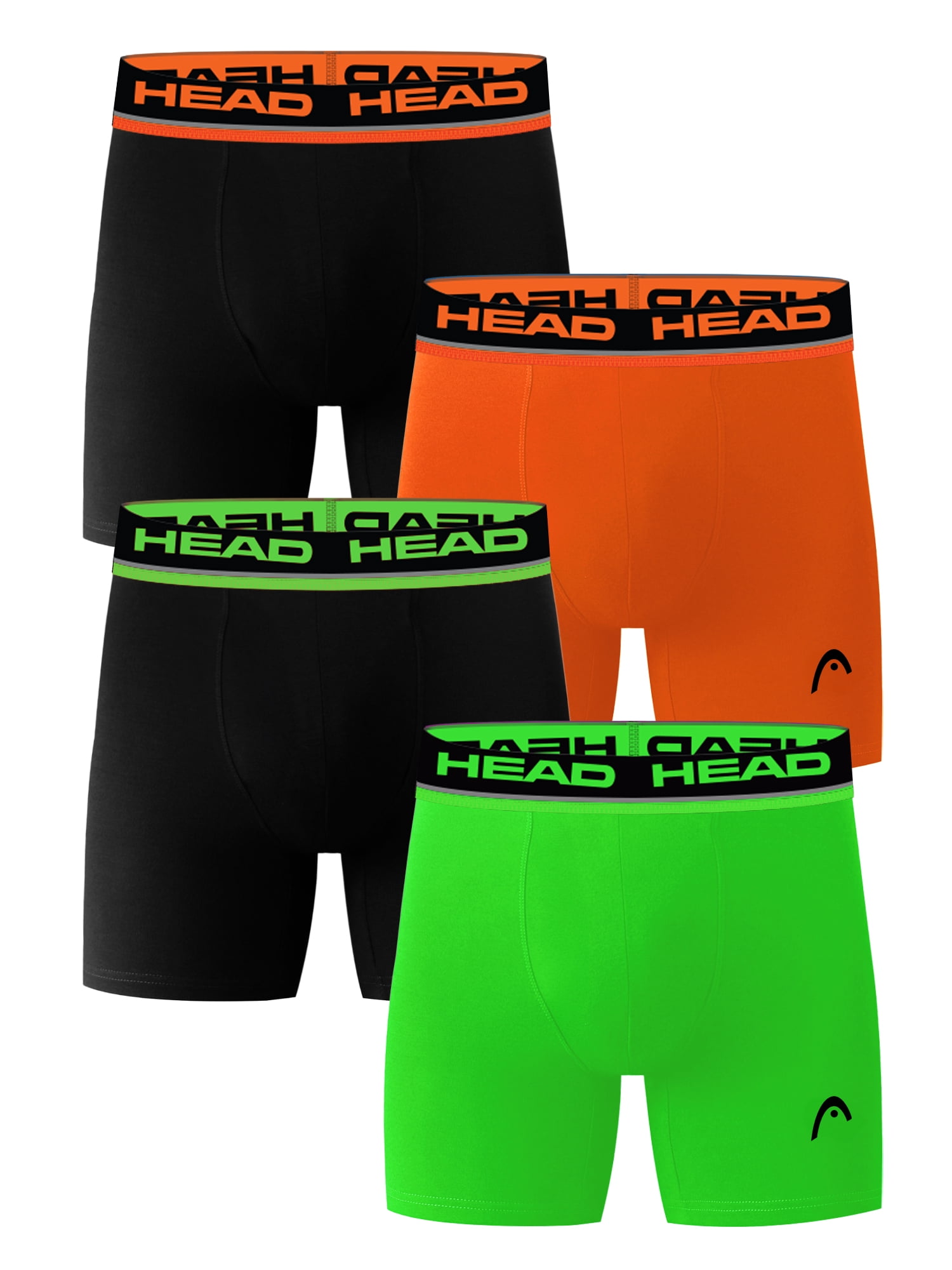 Men’s HEAD Performance Boxer Briefs, 4-Pack (Sizes S–XL) - Walmart.com