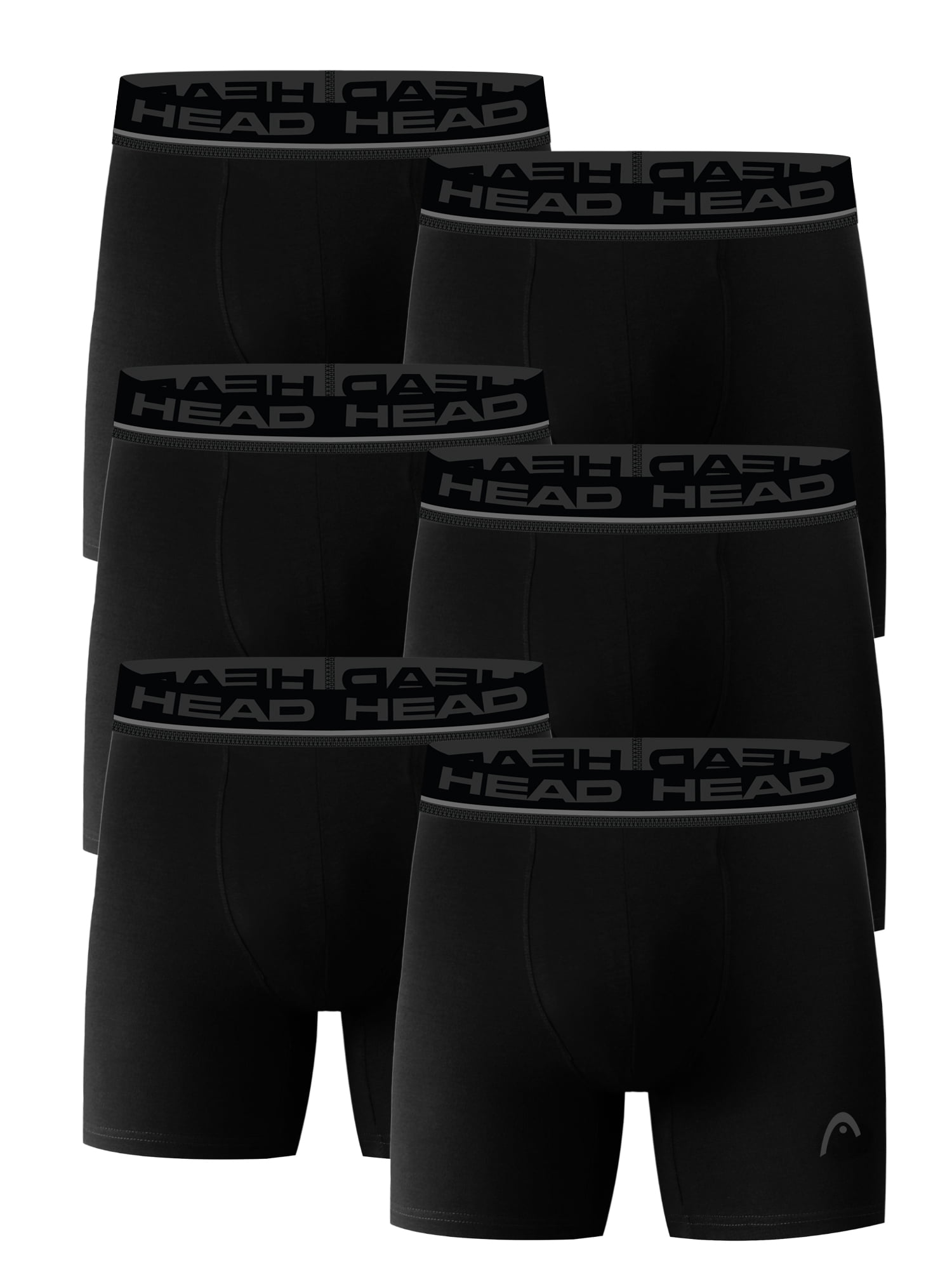 Men’s HEAD Performance Boxer Briefs with Support Pouch, 6-Pack (Sizes S ...