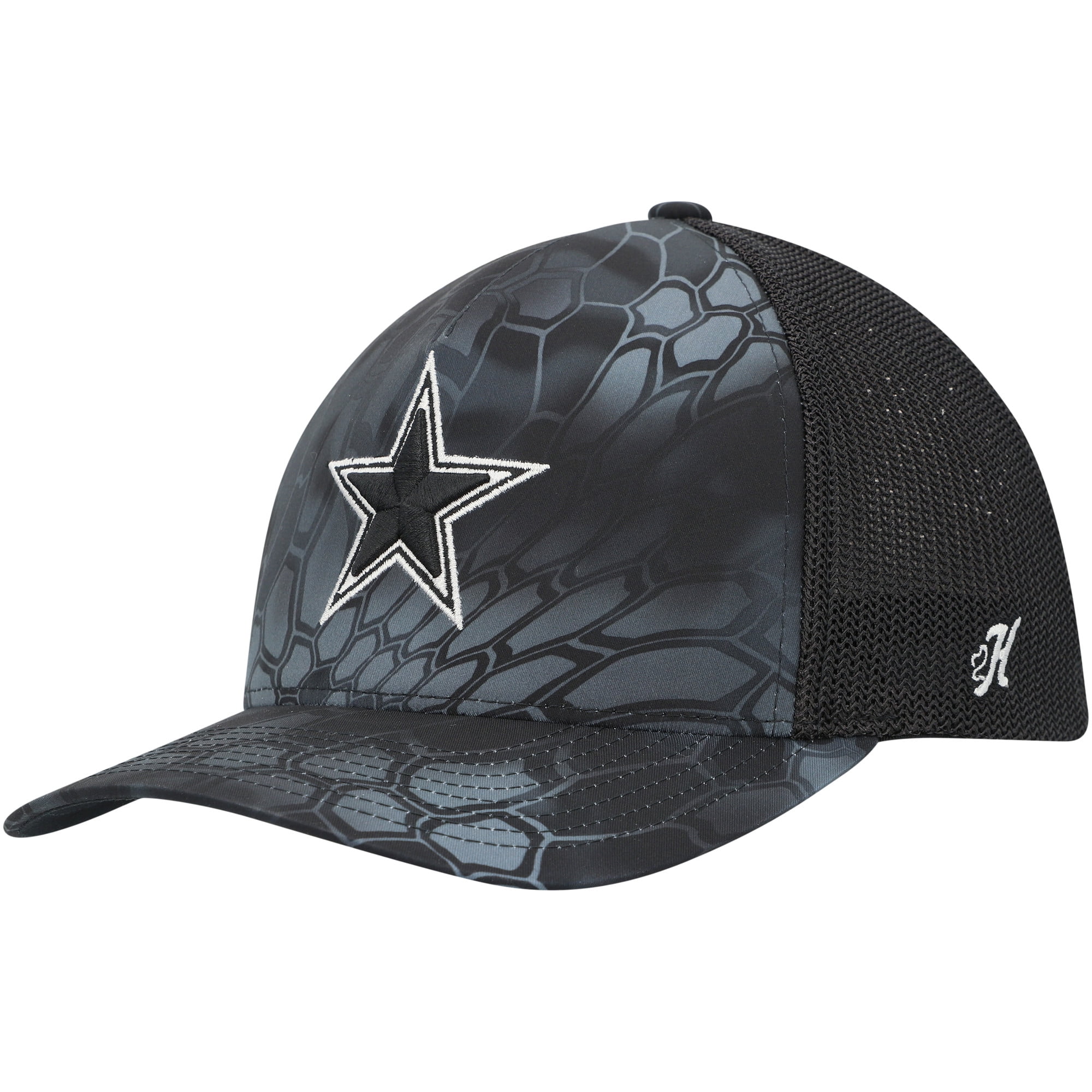 Men's HOOey Camo Dallas Cowboys Reptile Flex Hat - Walmart.com