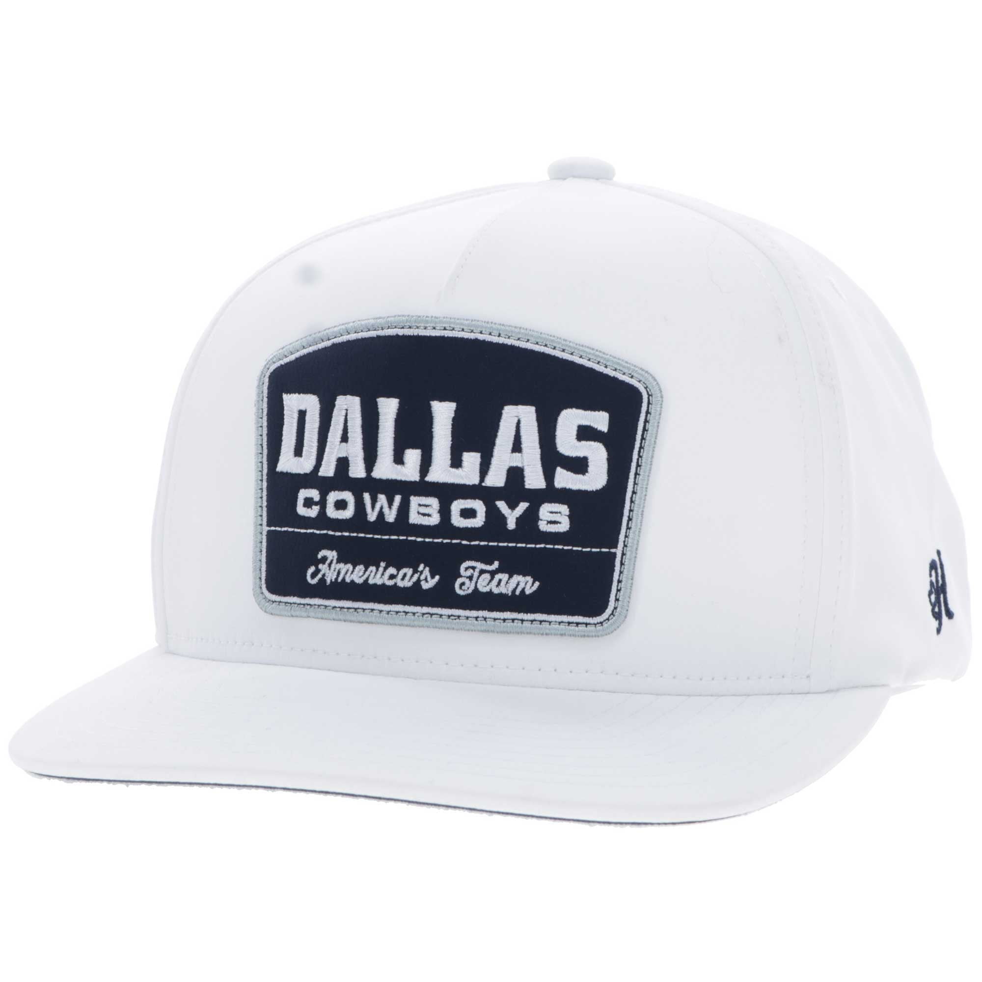 Men's HOOey White Dallas Cowboys America's Team Adjustable Hat ...