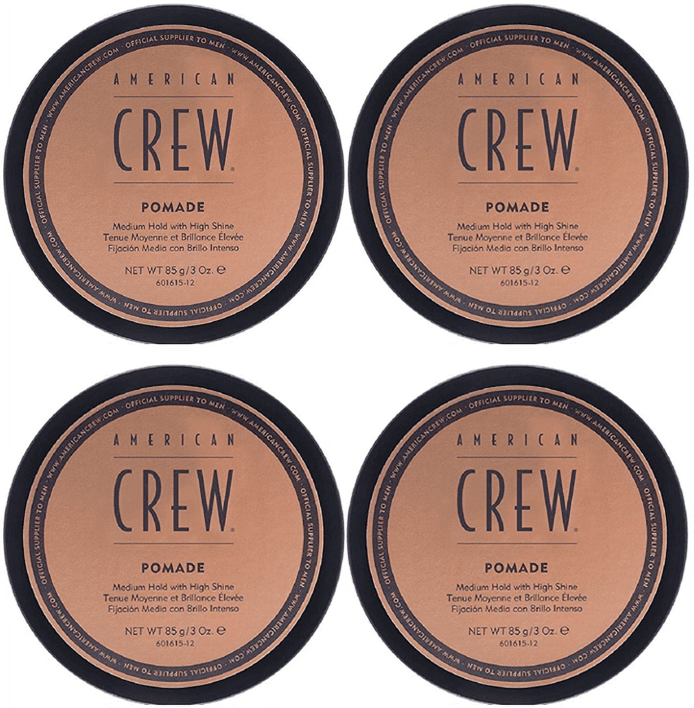 Men's Hair Pomade by American Crew, Medium Hold with High Shine, 3 Oz ...