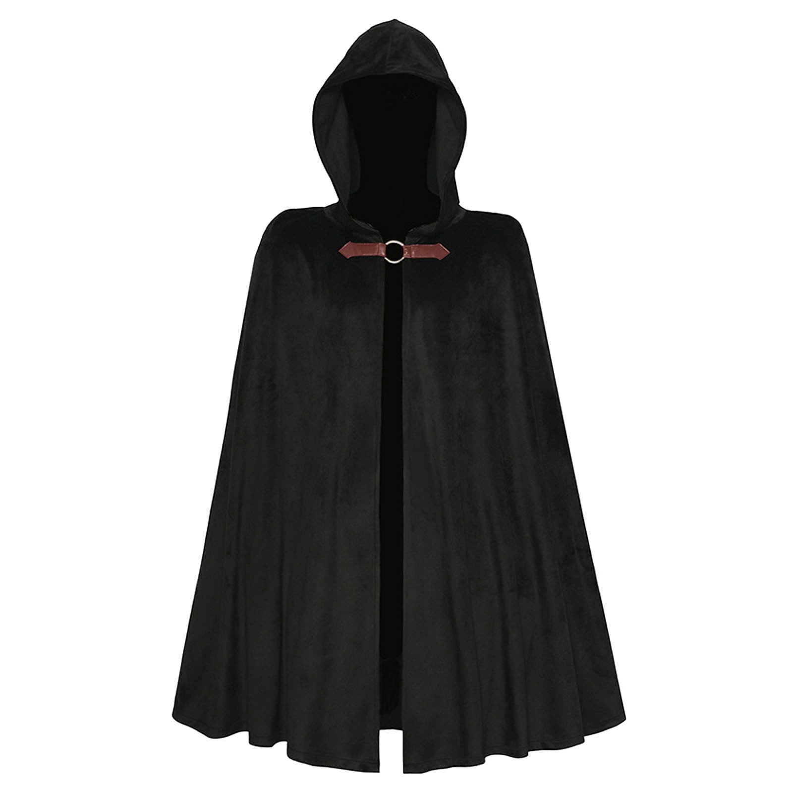 Men's Hooded Cloak Vampire Shawl Pirate Robe Old Ranger Performance ...