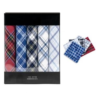 20pcs 11'' x11'' Handkerchiefs for Women, EEEkit Soft Cotton Hankies ...
