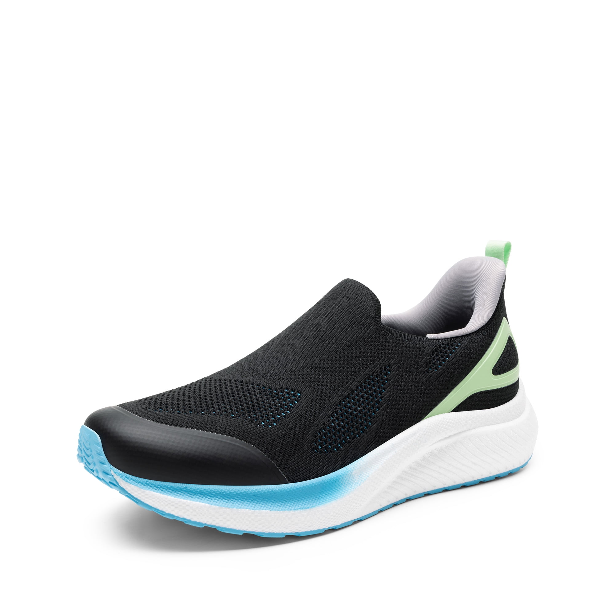 Men's Hands-Free Slip On Walking Shoes Laceless Comfortable Tennis ...