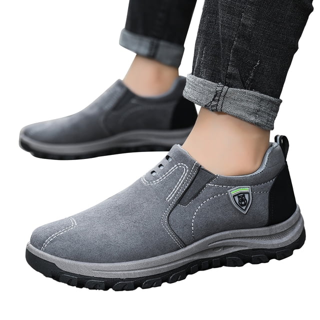 Men's Hands Free Slip-on Loafer Shoes Ultra Lightweight Comfortable ...