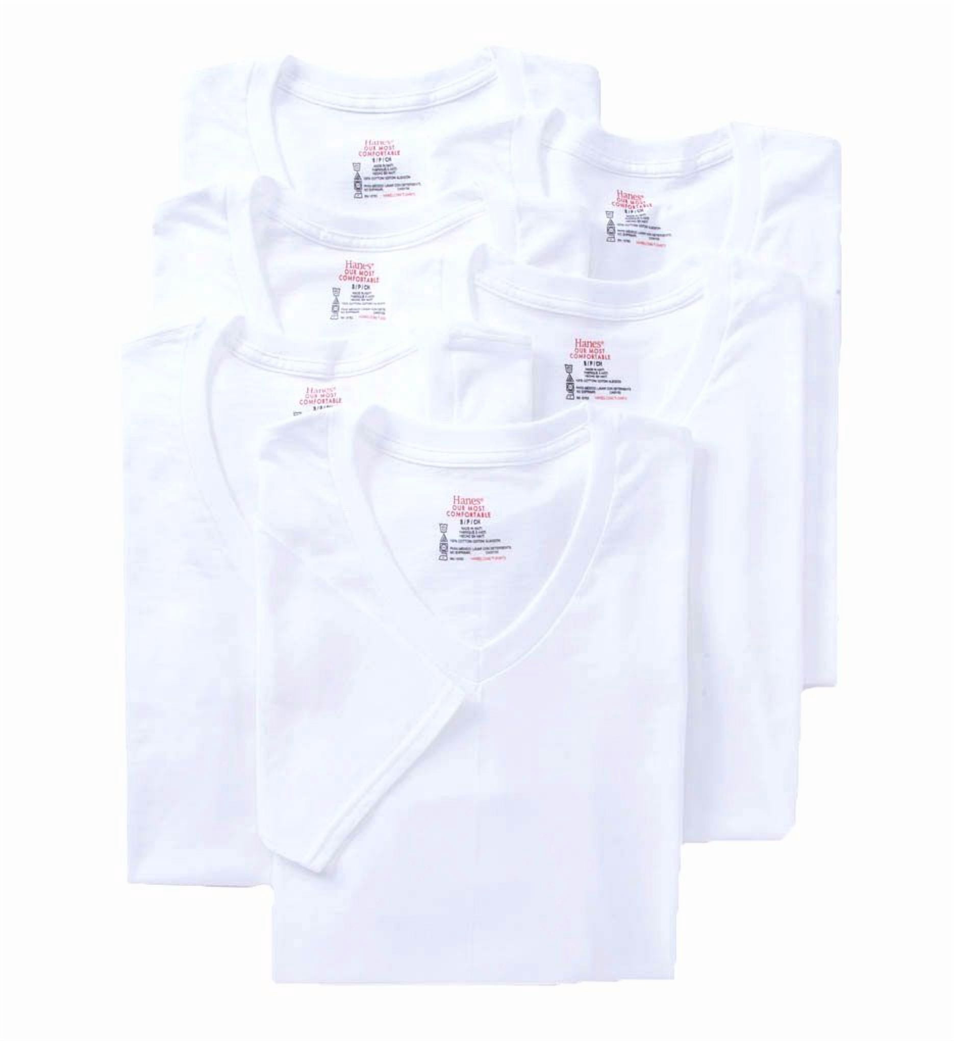 Men's Classic V-Neck T-Shirt (6-Pack) - Walmart.com