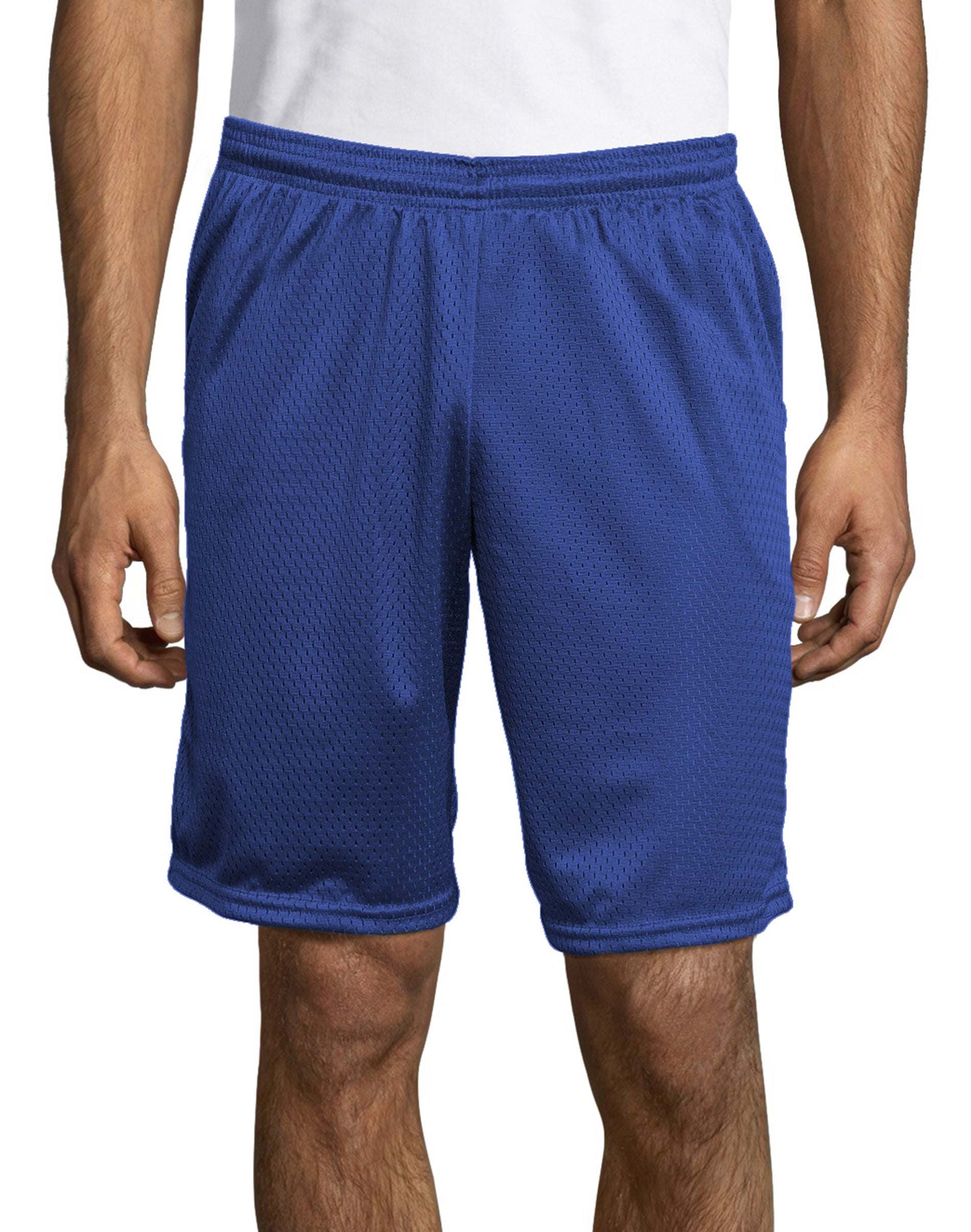Hanes Sport Men's Mesh Athletic Shorts with Pockets, 9" Surf The Web XL ...