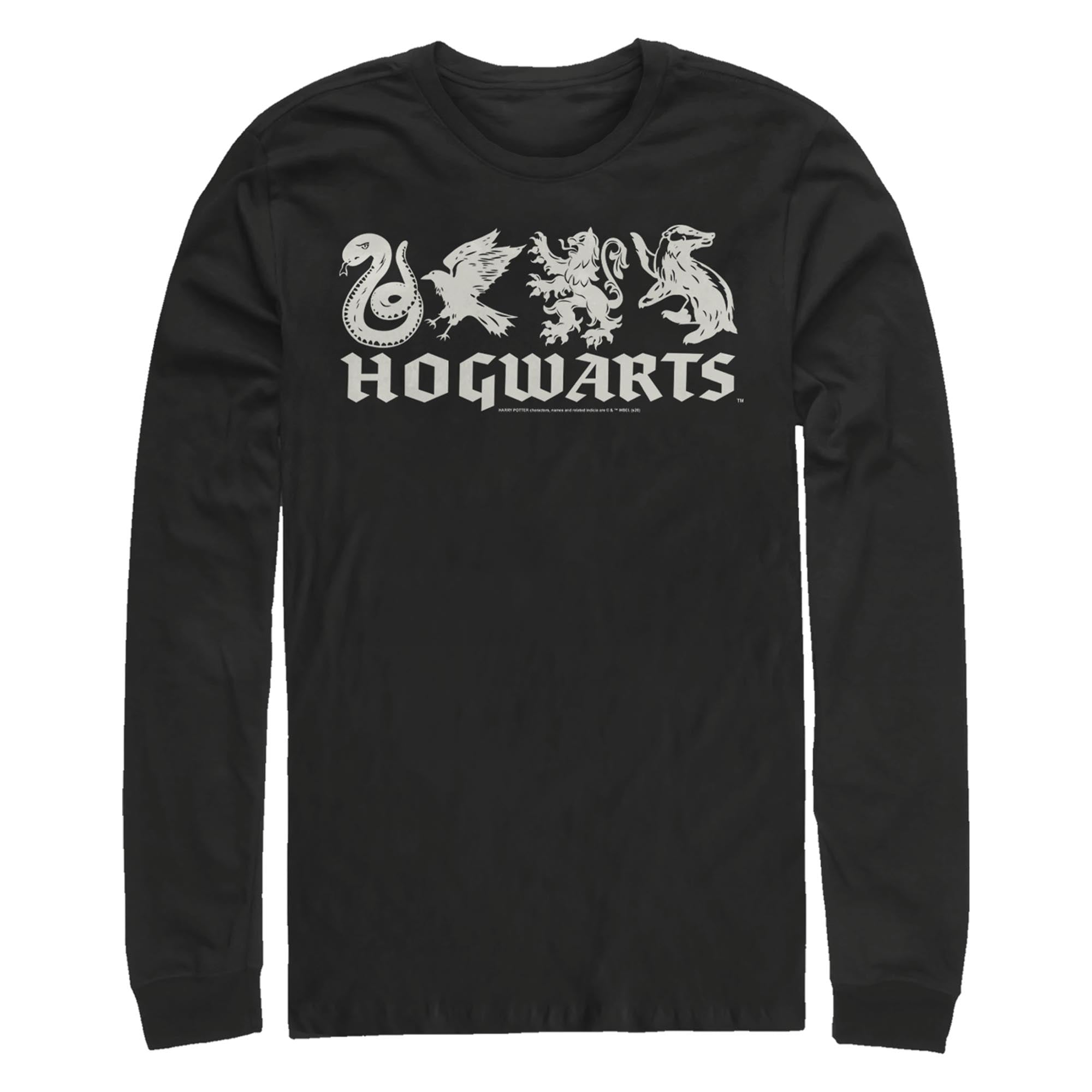 Men's Harry Potter House Mascots Long Sleeve Shirt - Walmart.com