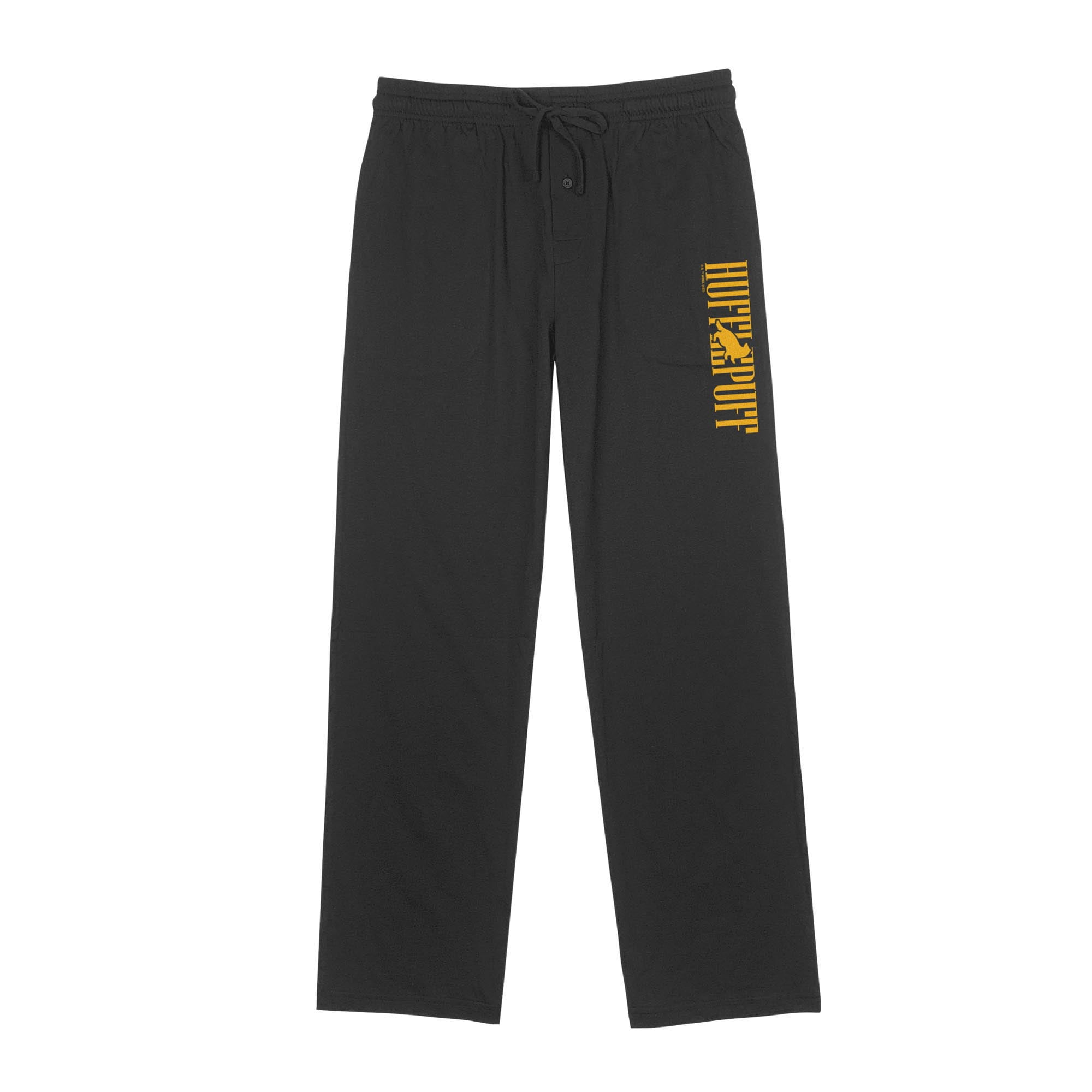 Men's Harry Potter Hufflepuff Horizontal Logo Lounge Pants - Walmart.com