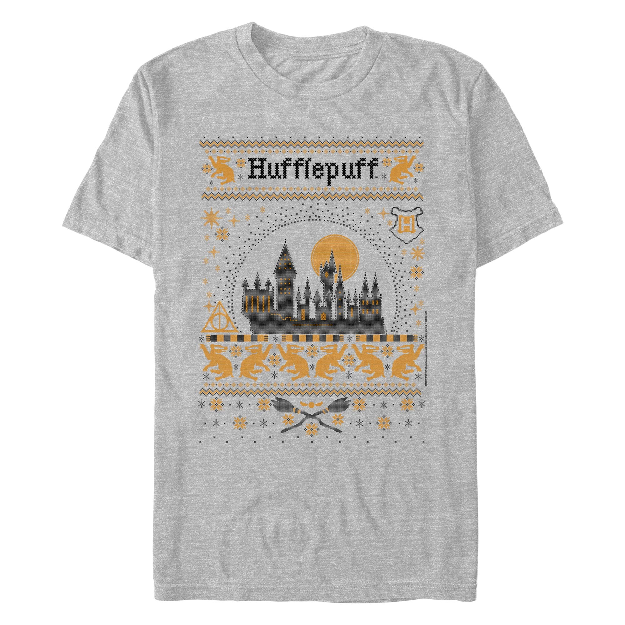 Men's Harry Potter Hufflepuff House Sweater Graphic T-Shirt - Walmart.com