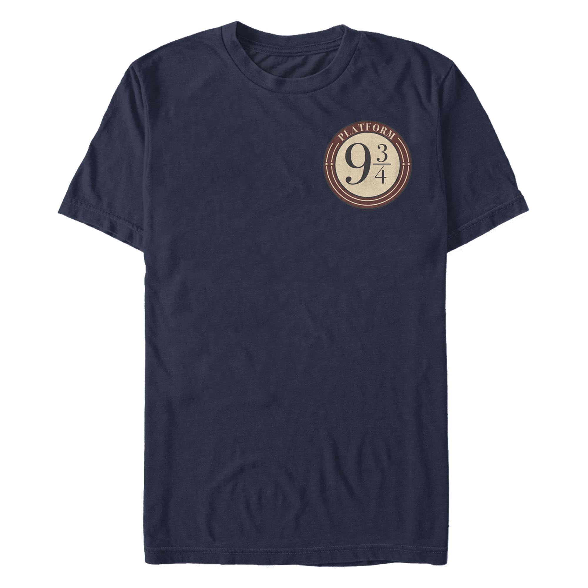 Men's Harry Potter Platform 9 3/4 Logo Badge Graphic T-Shirt - Walmart.com