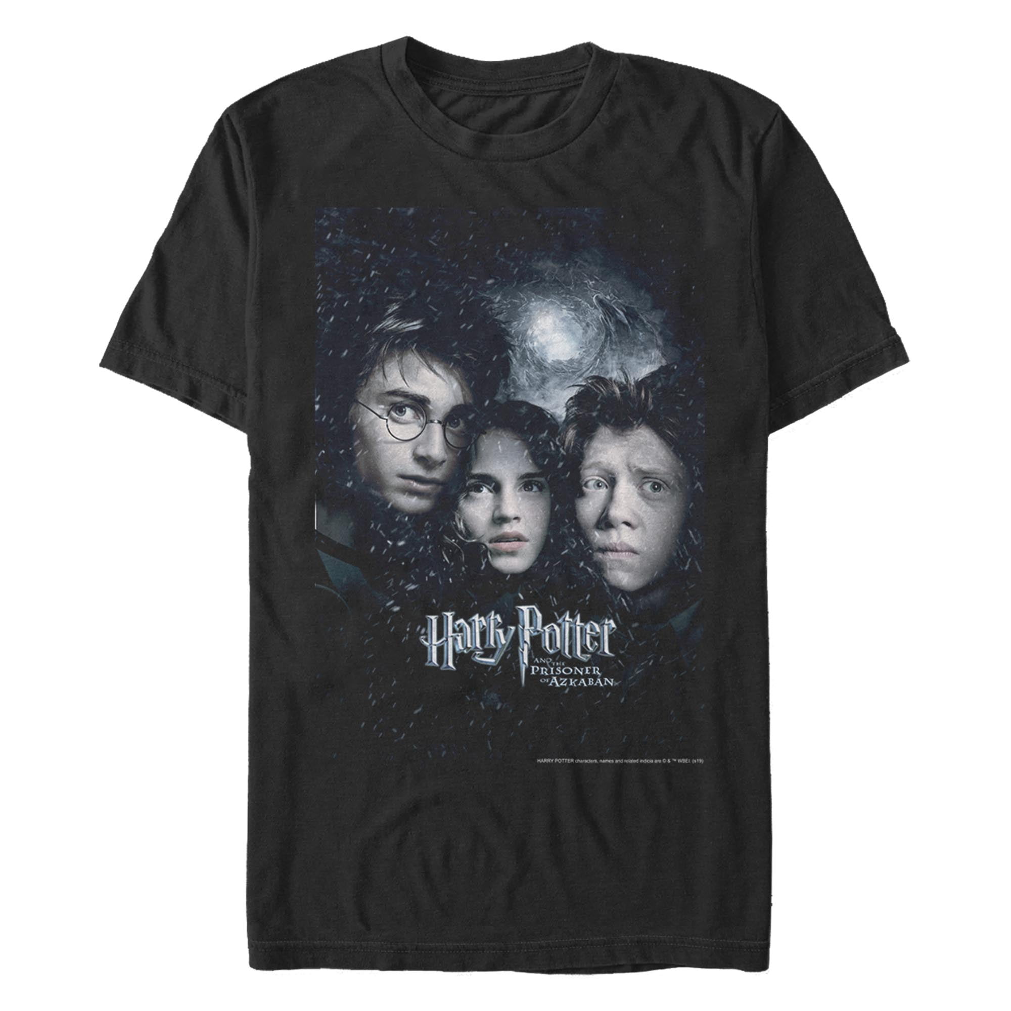 Men's Harry Potter Prisoner Of Azkaban Harry Ron Hermione Poster ...