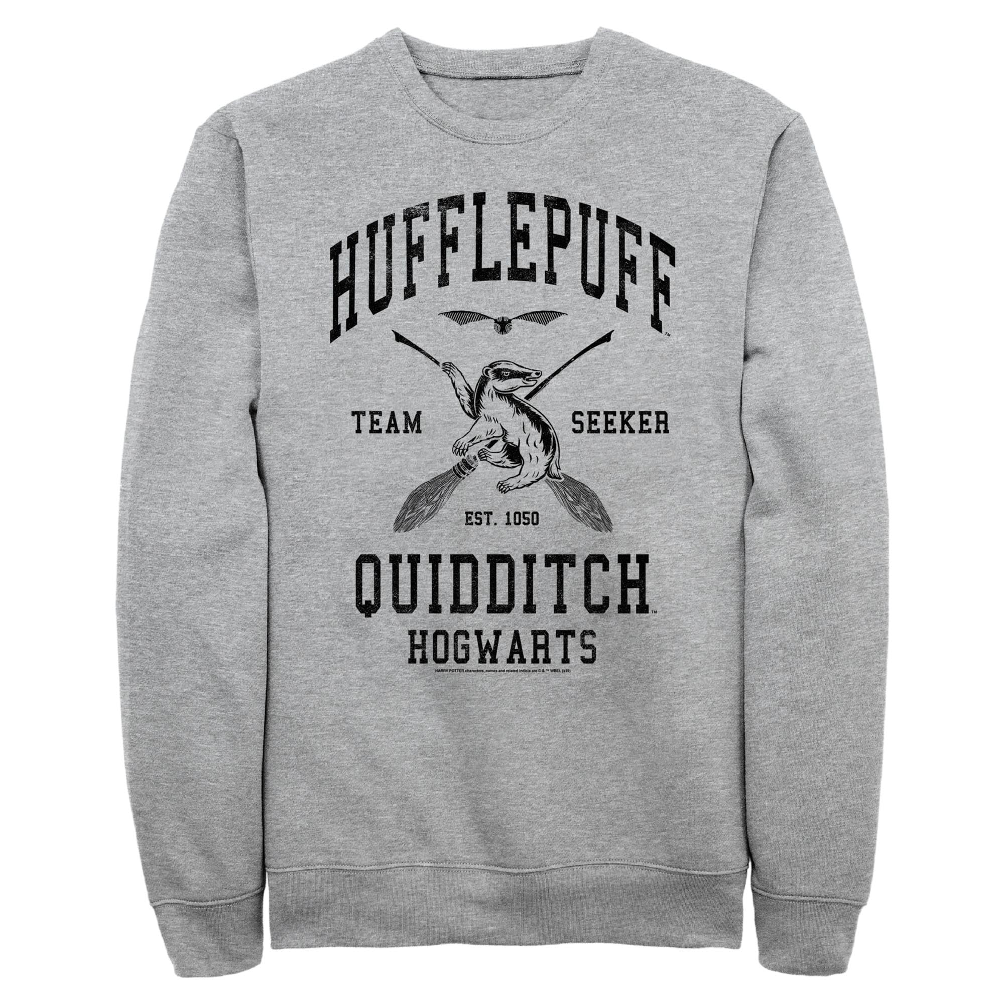 Men's Harry Potter Quidditch Hufflepuff Team Seeker Sweatshirt ...
